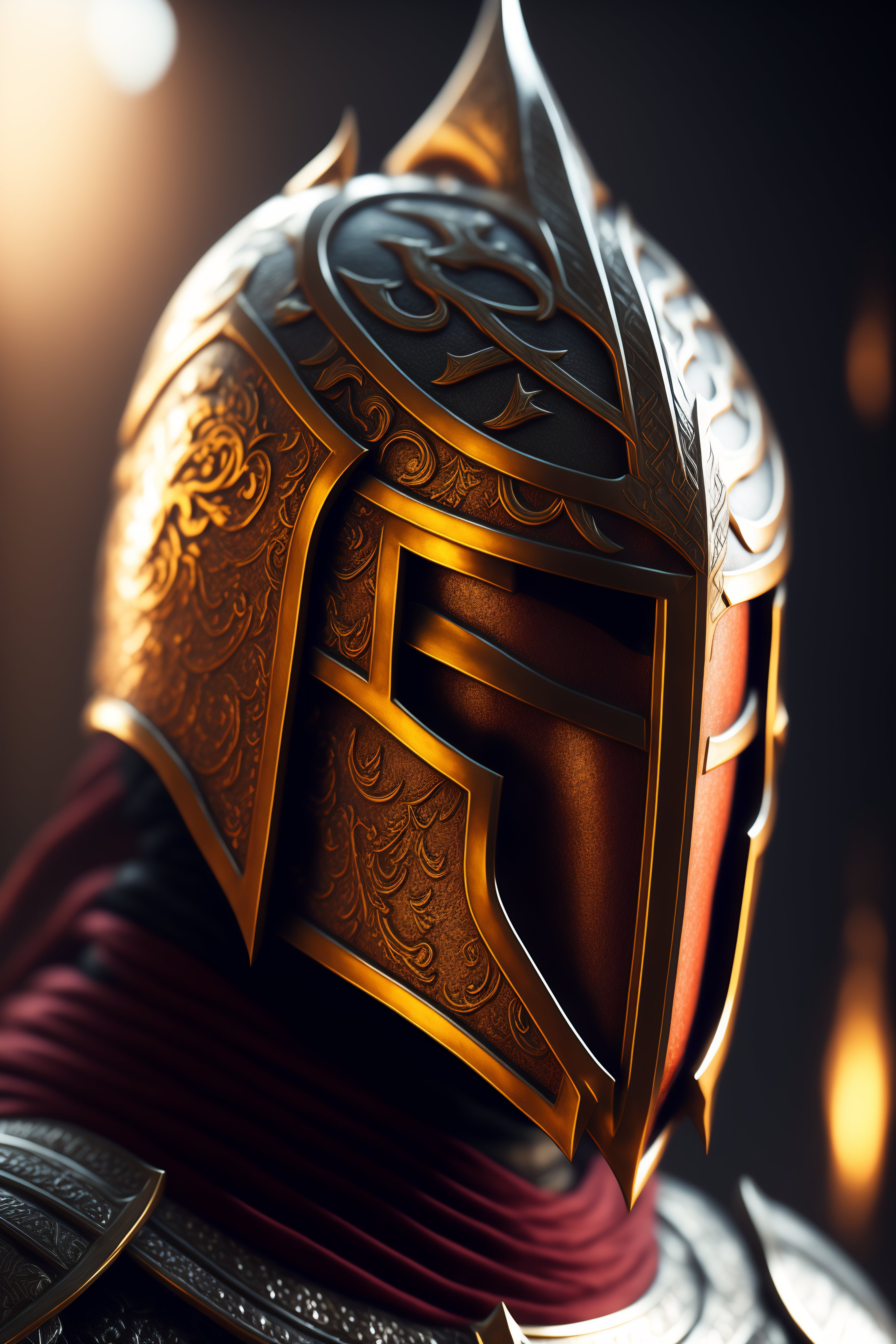 Lexica - Knight warrior helmet skyrim mask elder scrolls v nordic armor ...