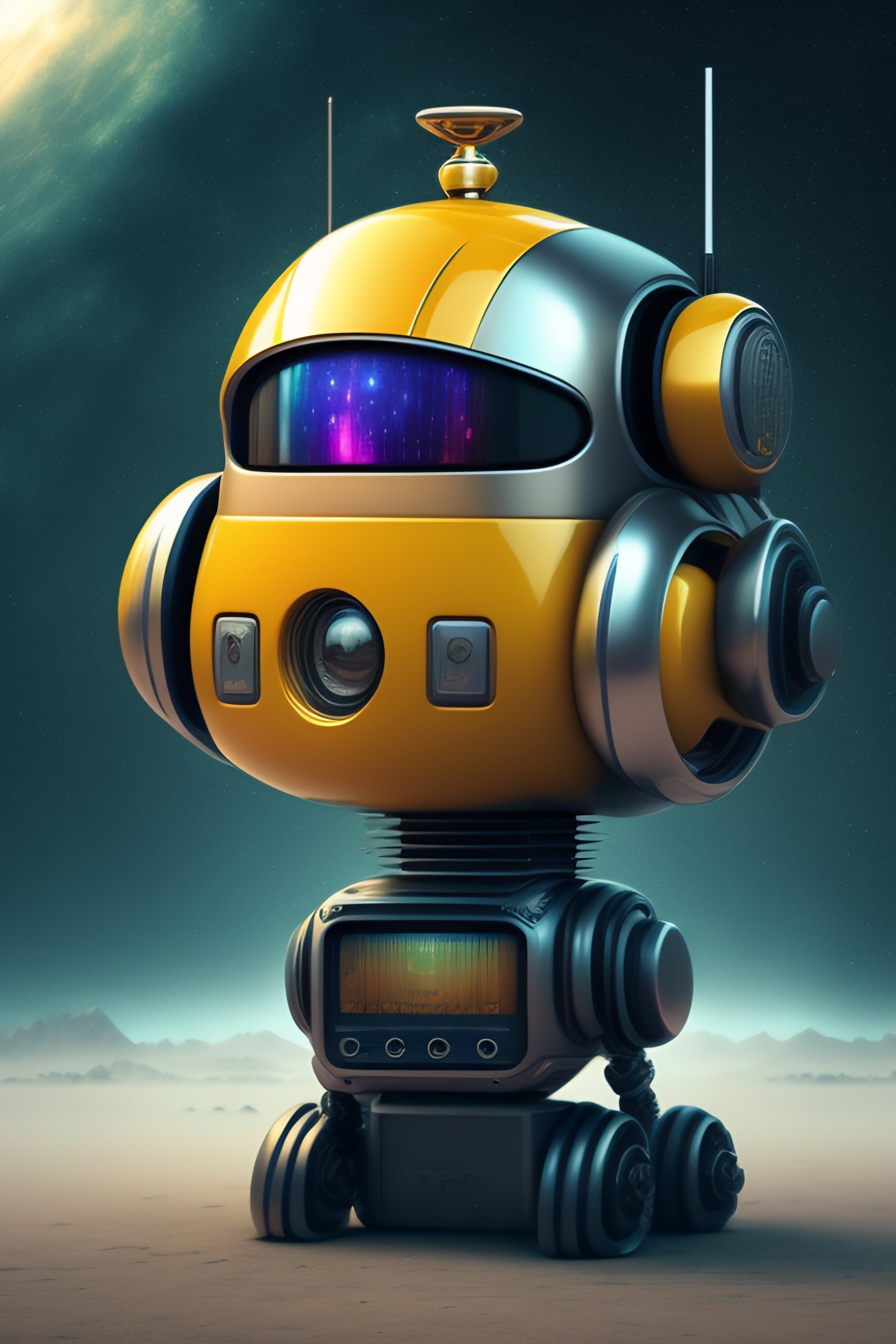 Lexica - Robot crying