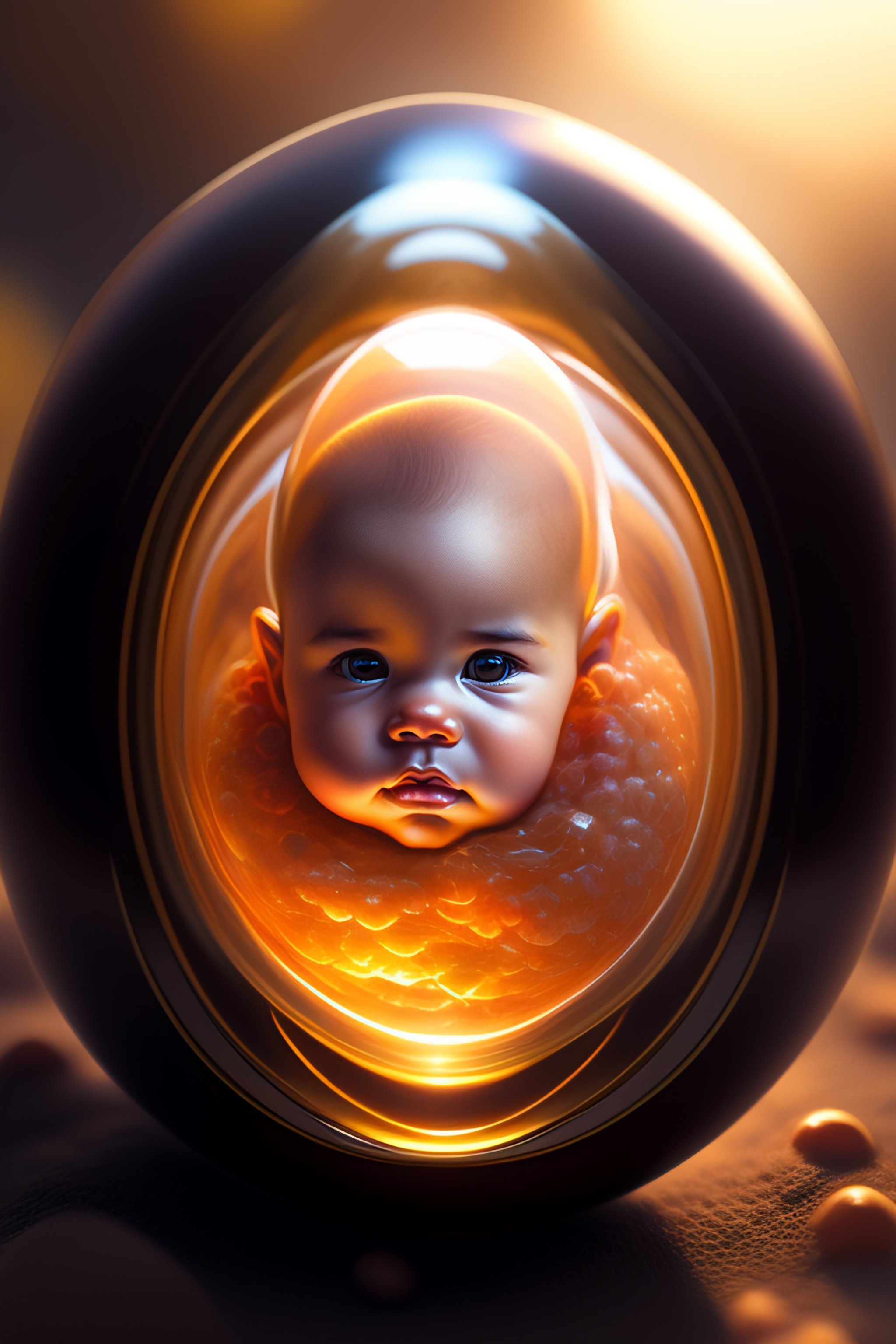 Lexica - Human embryo inside the womb. highly detailed, digital ...