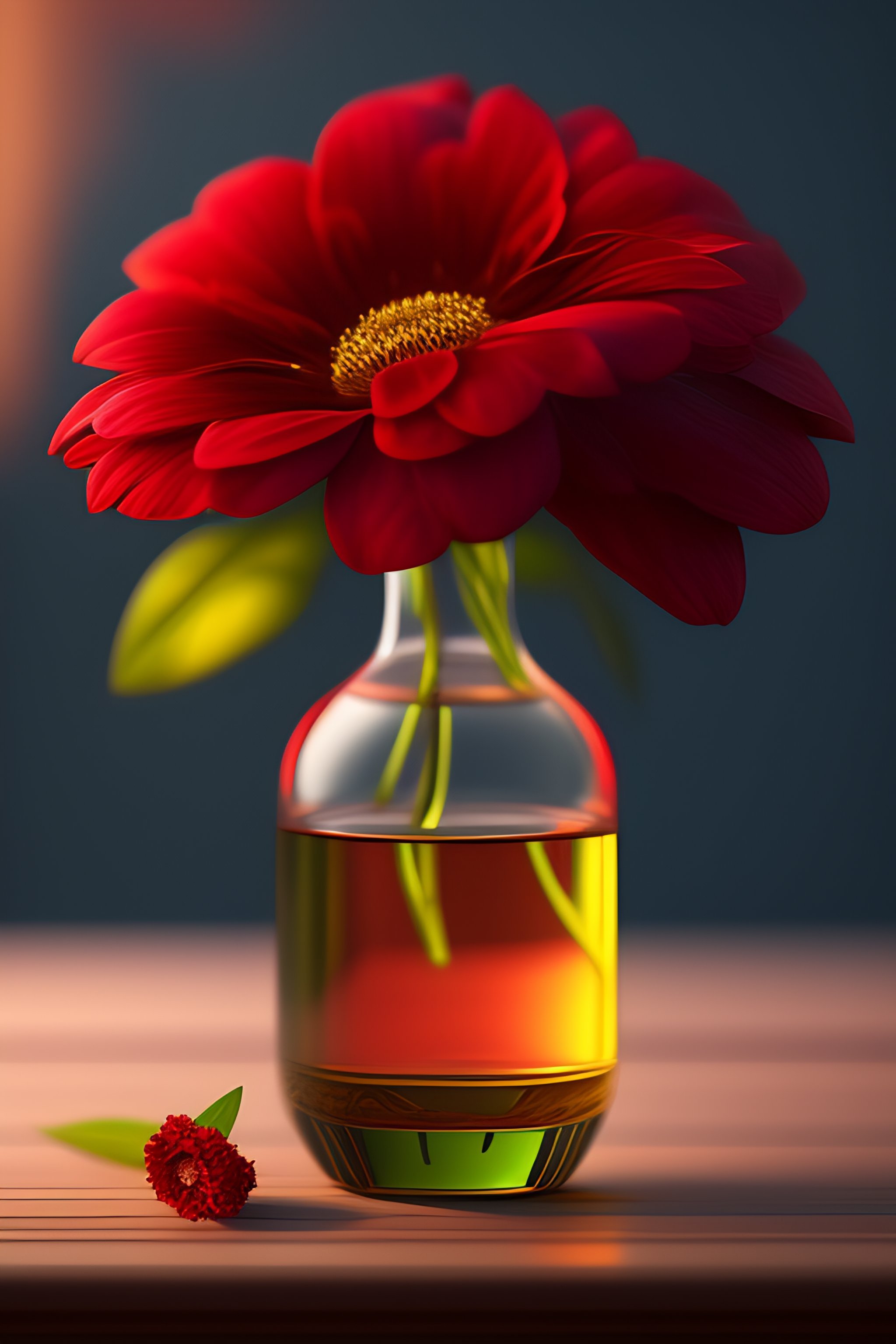 Lexica - Storm sea, Aivazosky style, Red flower, Shishkin style, 4k ...