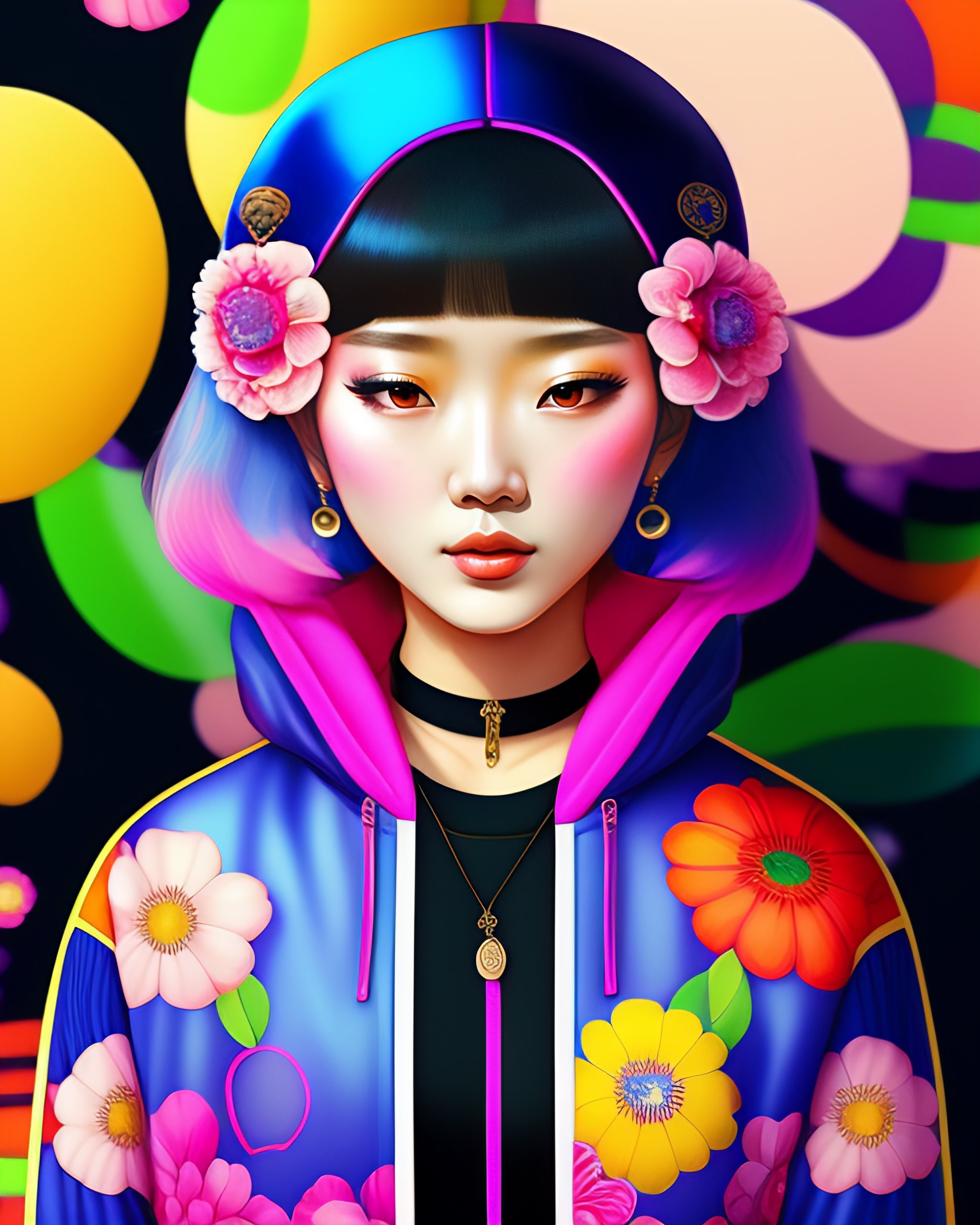 Lexica - Poster, upper portrait of anime girl, ultra-detailed, cel ...