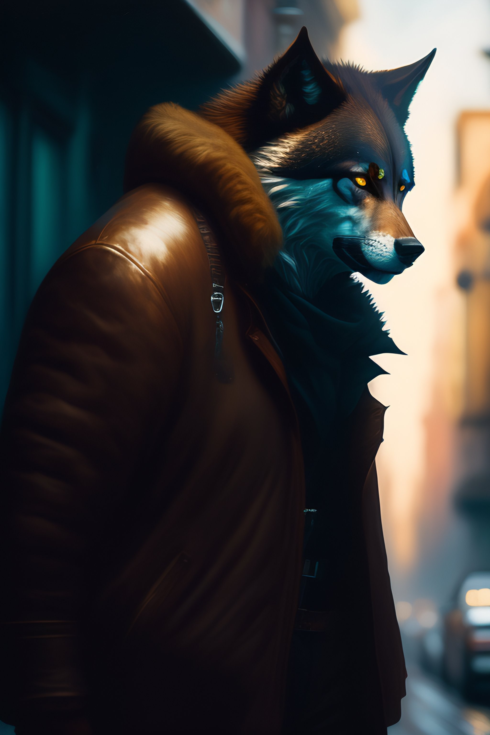 Lexica - A latino Werewolf walking at latin america streets, horror ...