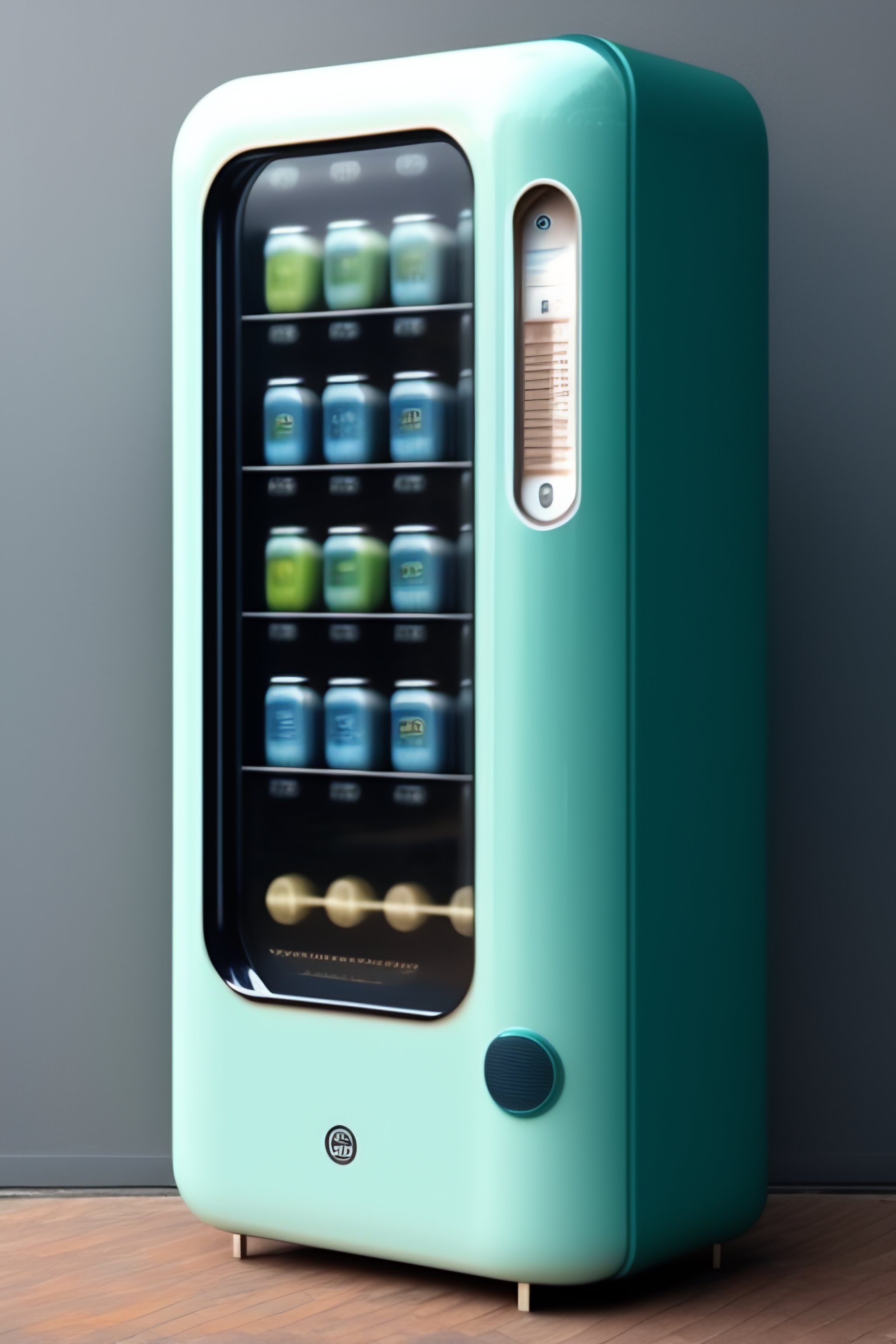 Lexica - A soviet retofuturistic aqua vending Machine designed by ...