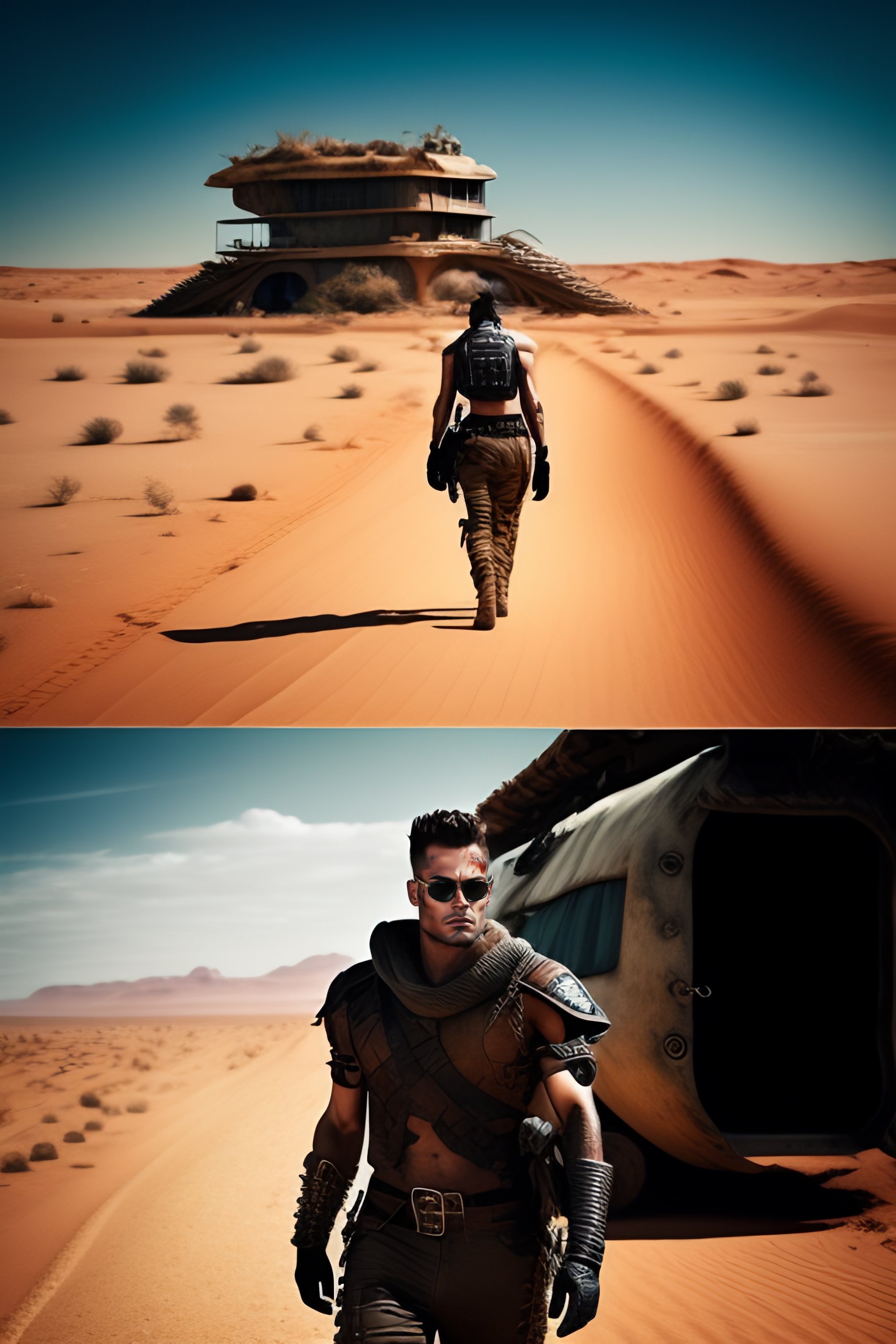 Lexica - Post apocalyptic resident evil mad max inspired sand fashion ...