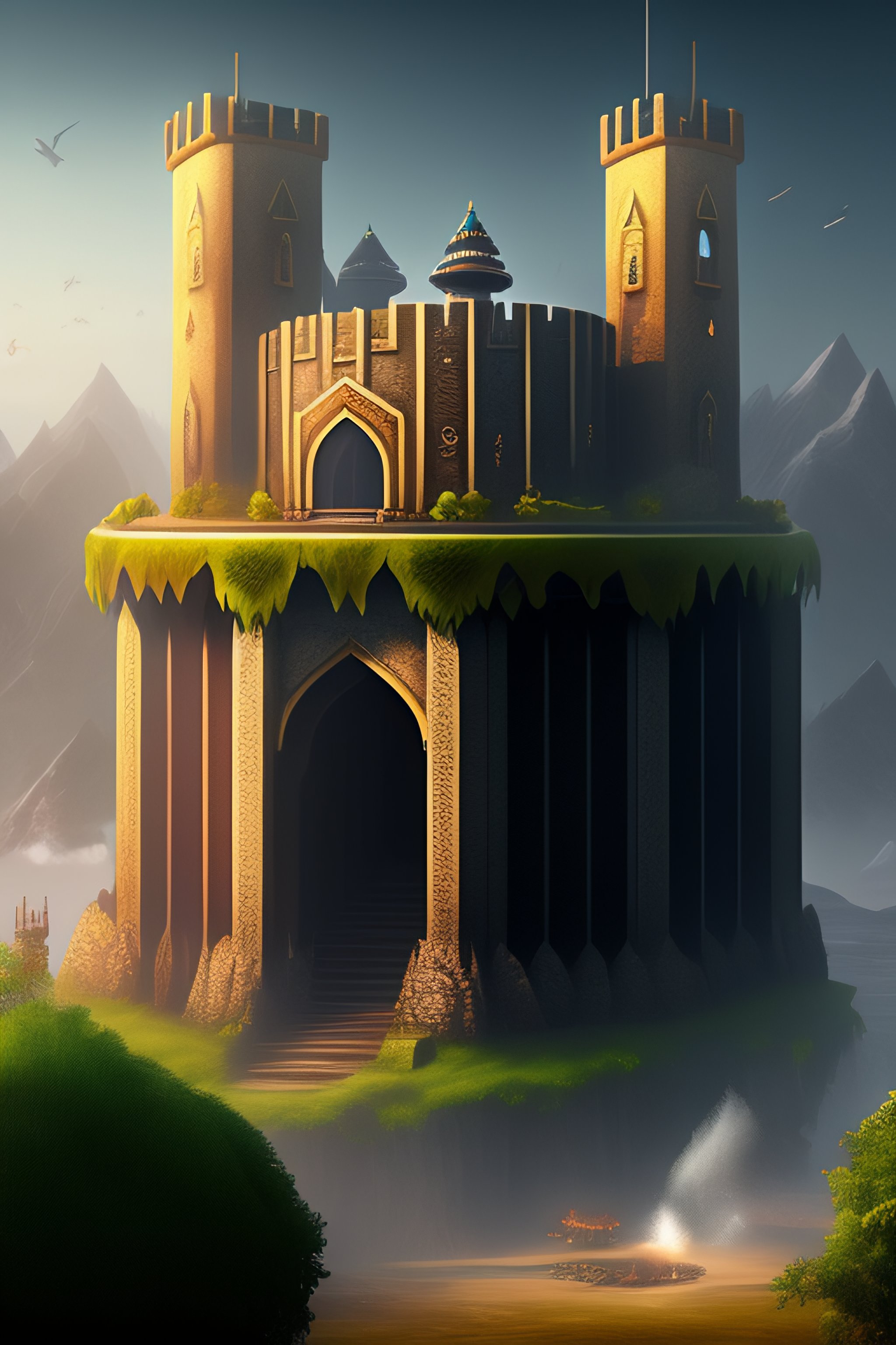 Lexica - Create a fortress image