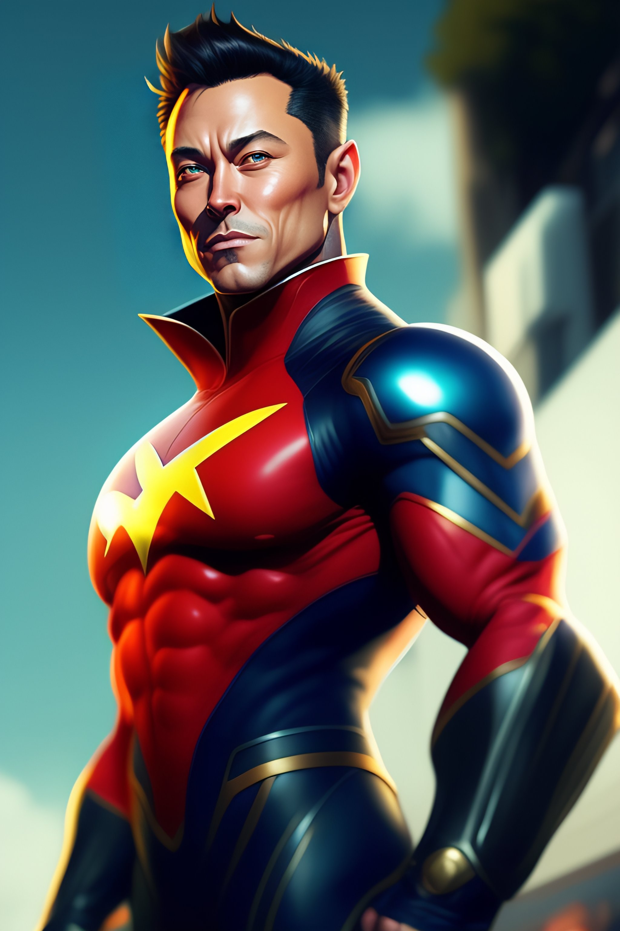 Lexica - Full high detailed, elon musk mutant creature, elf ear, Toonz ...