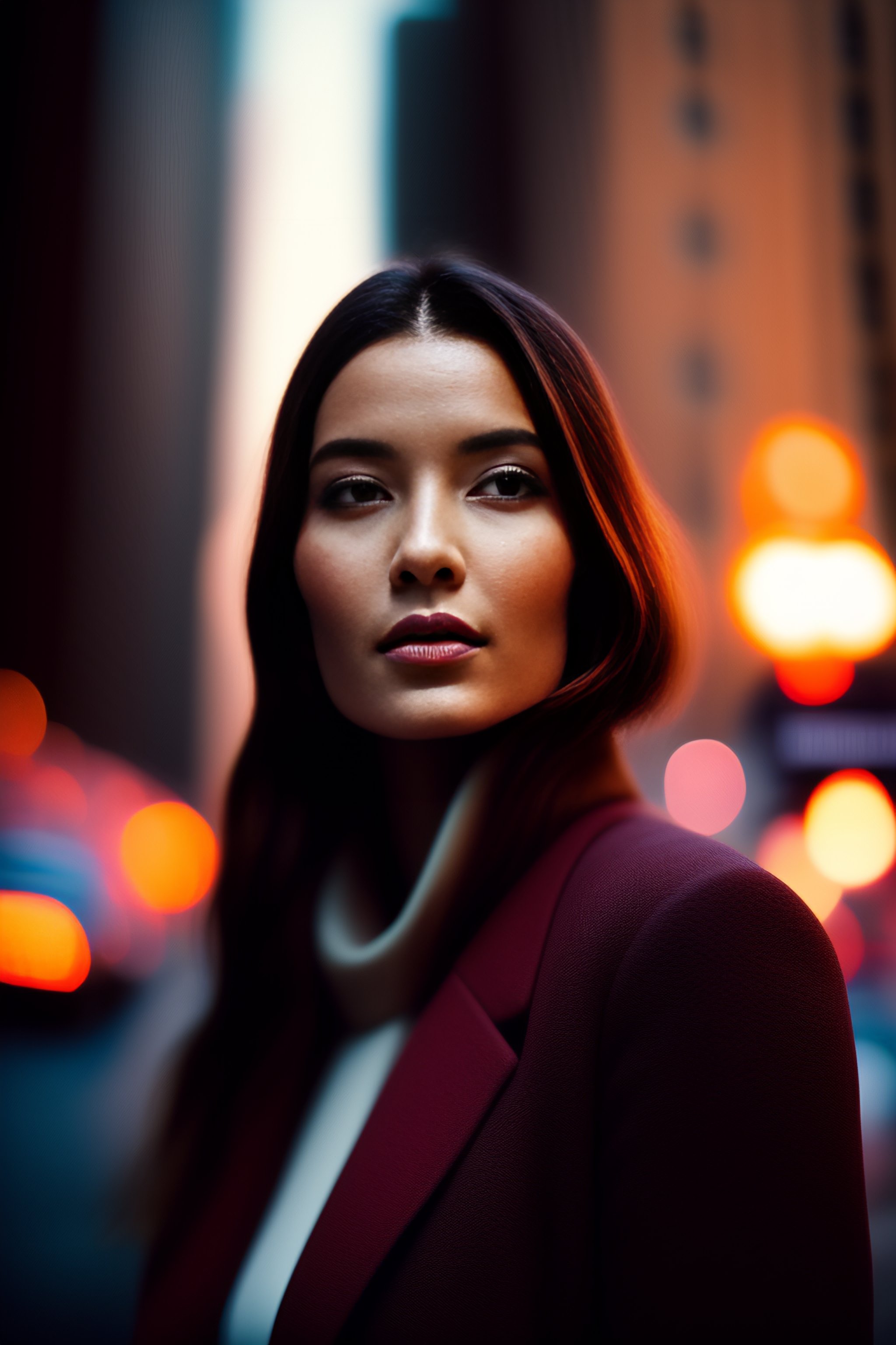 Lexica - Perfect portrait, new york, medium format, fuji superia 400 ...