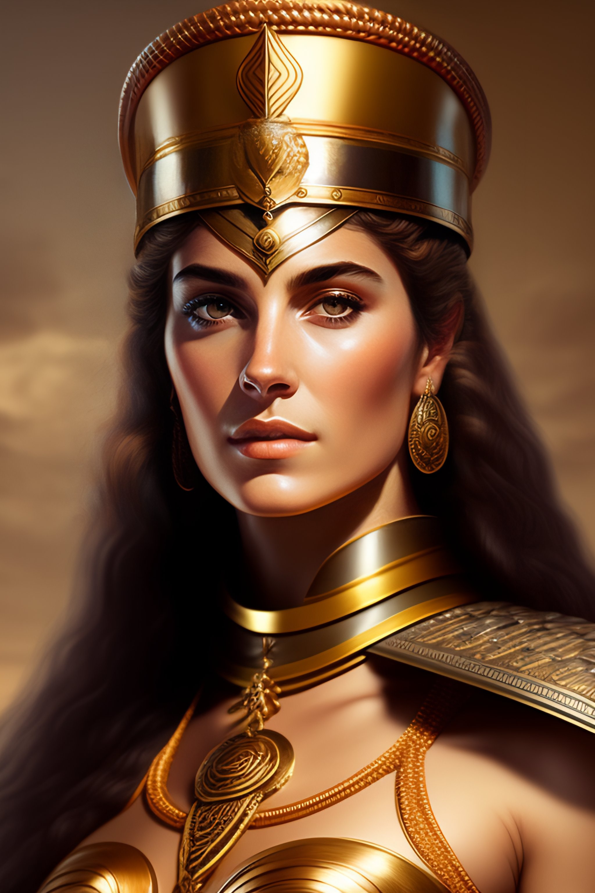 Lexica - Portrait of Athena, the greek goddess of war and wisdom ...