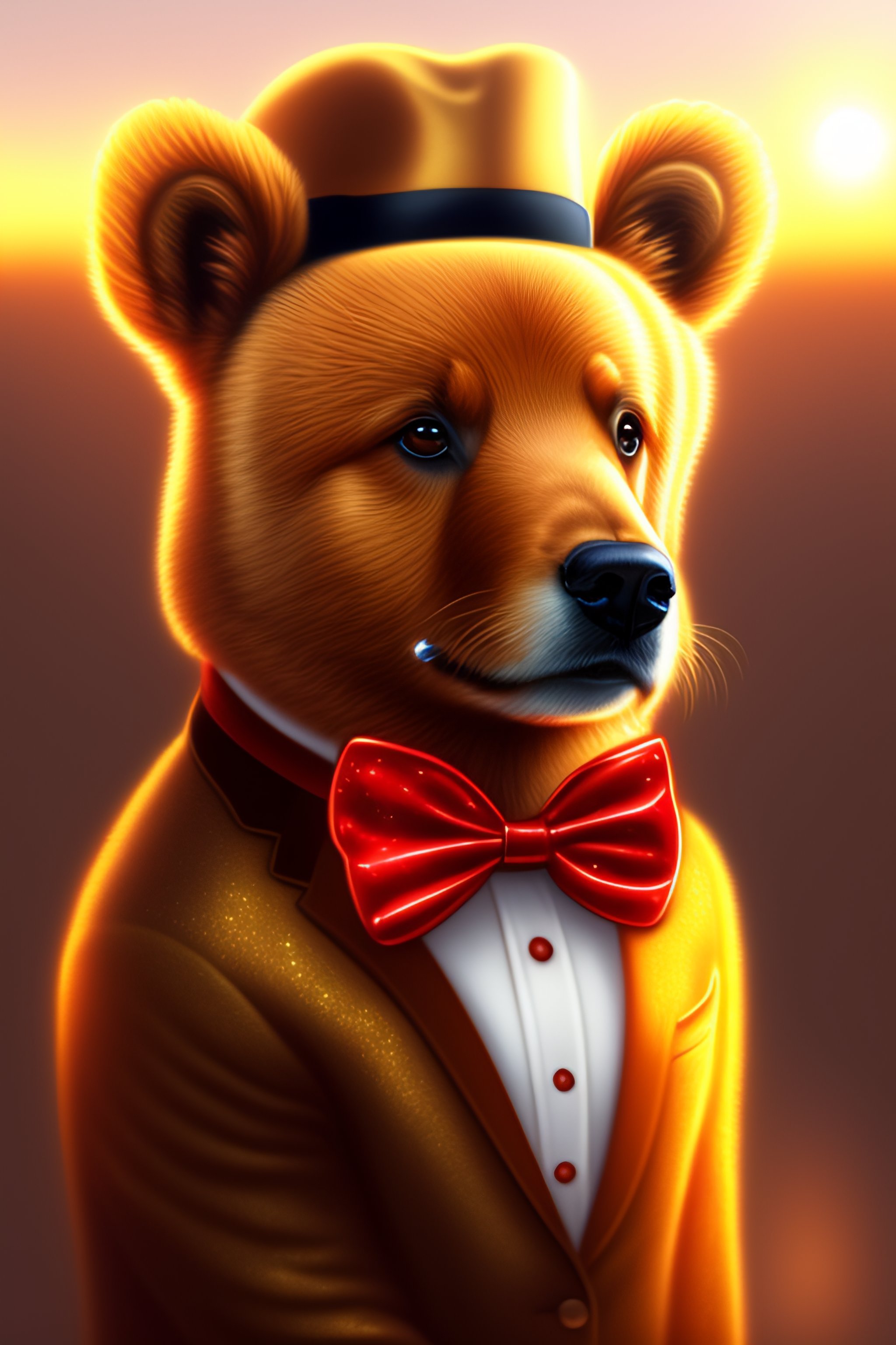 Lexica - Full-bodied portrait, cartoon light golden brown young male ...