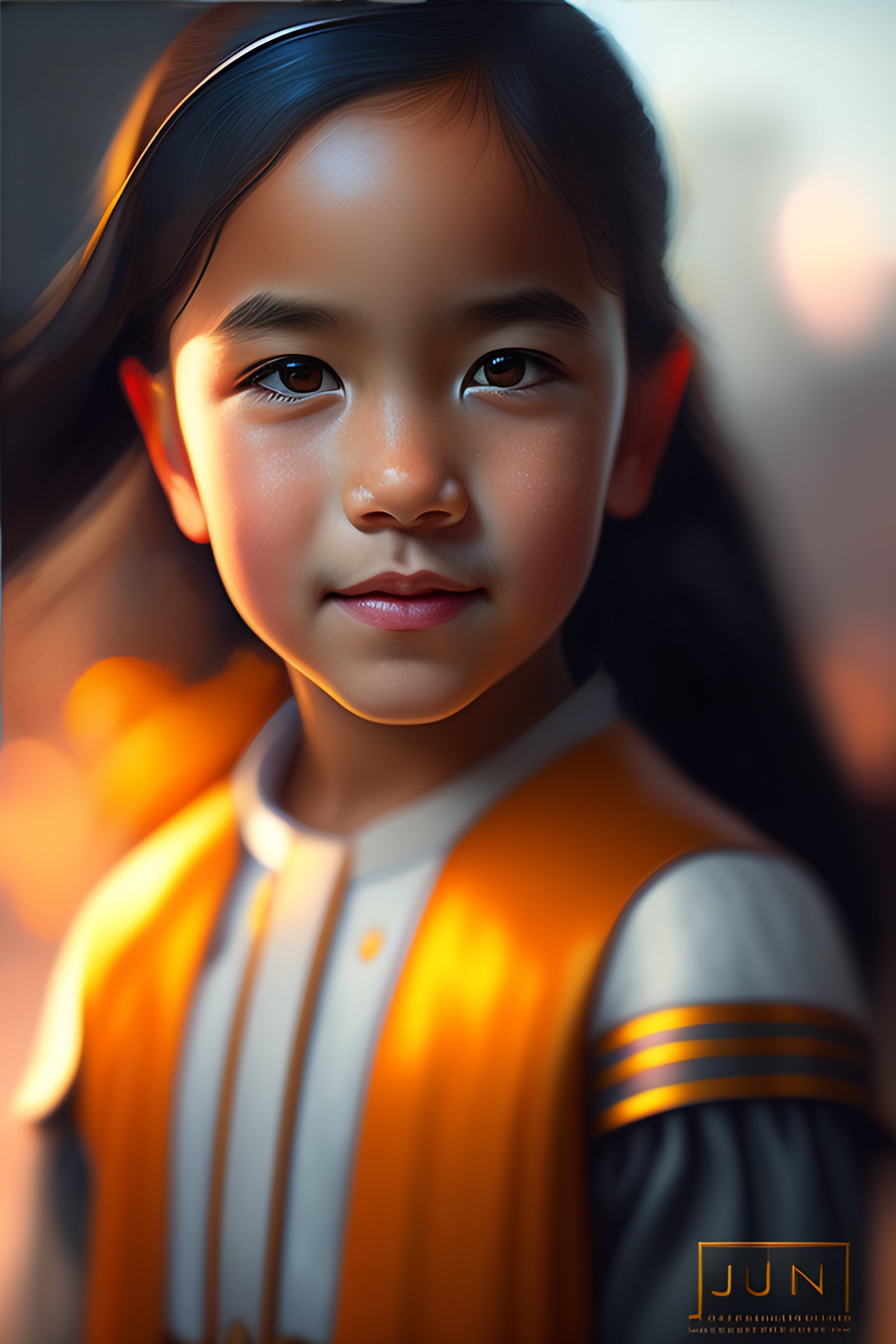 Lexica - Trojan little girl, joyful, close - up portrait, intricate ...