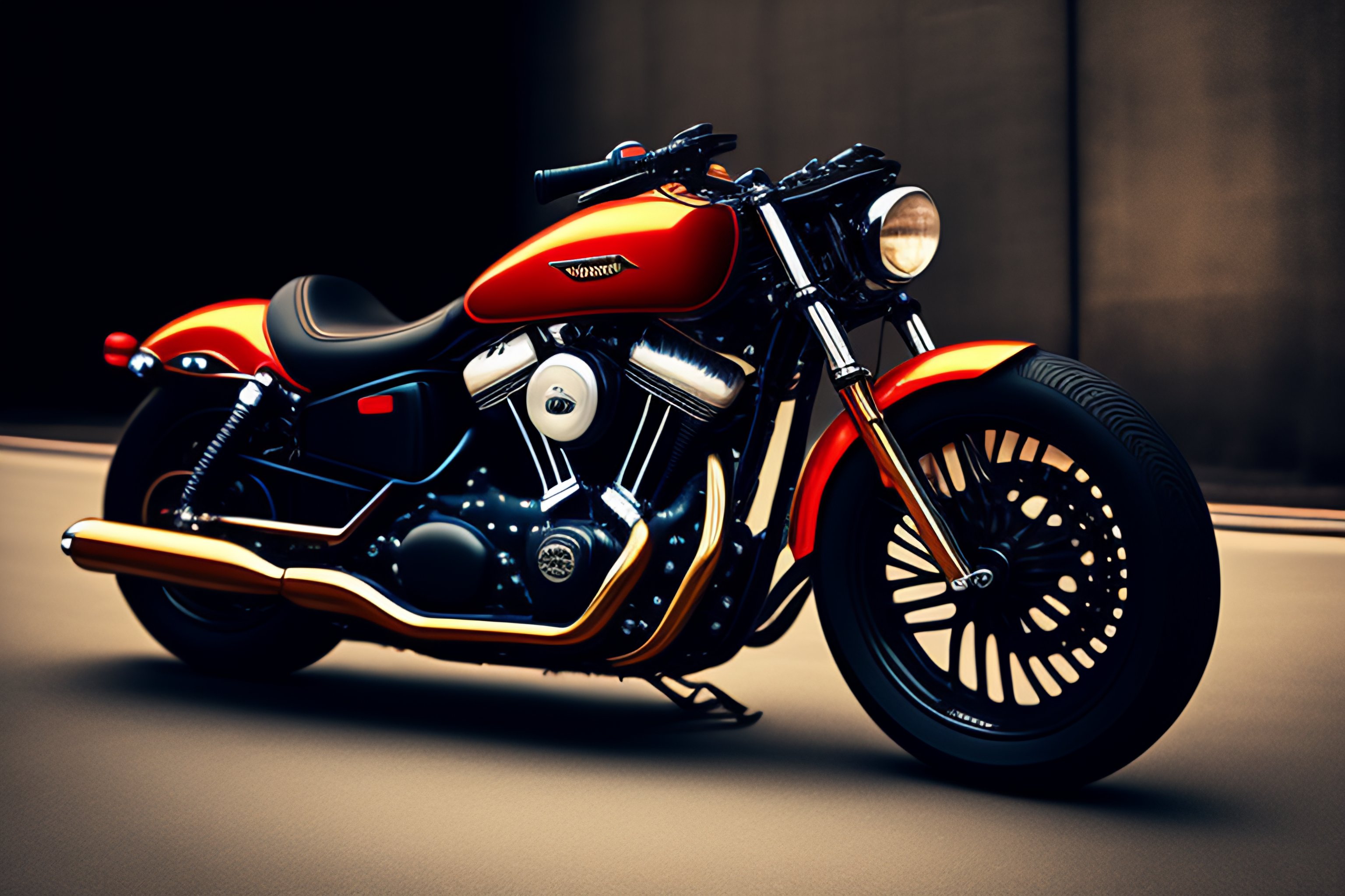 Lexica - Akira keneda motorcycle dark style