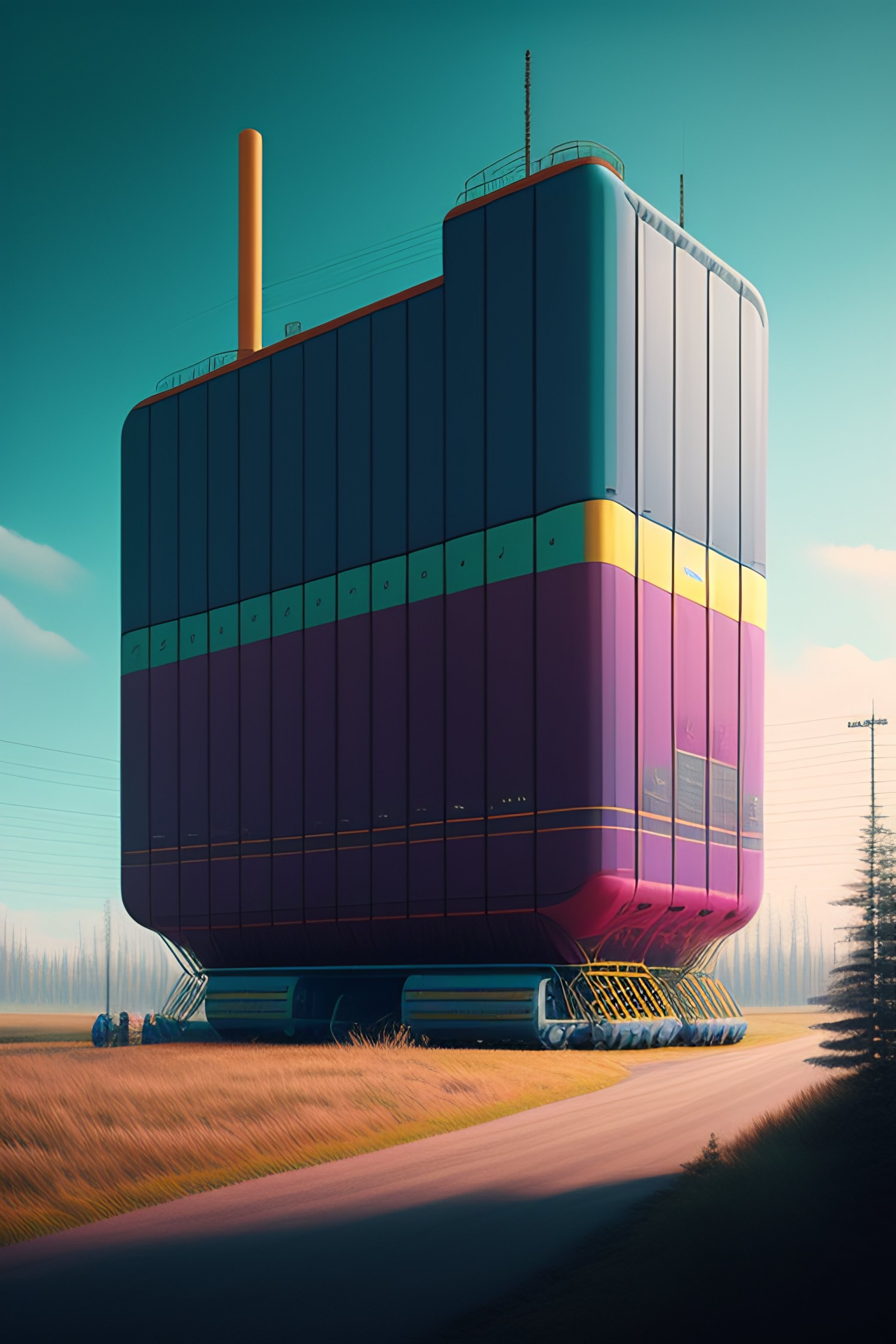 Lexica - Simon stalenhag, 8k resoultion,machine, hyper detailed ...