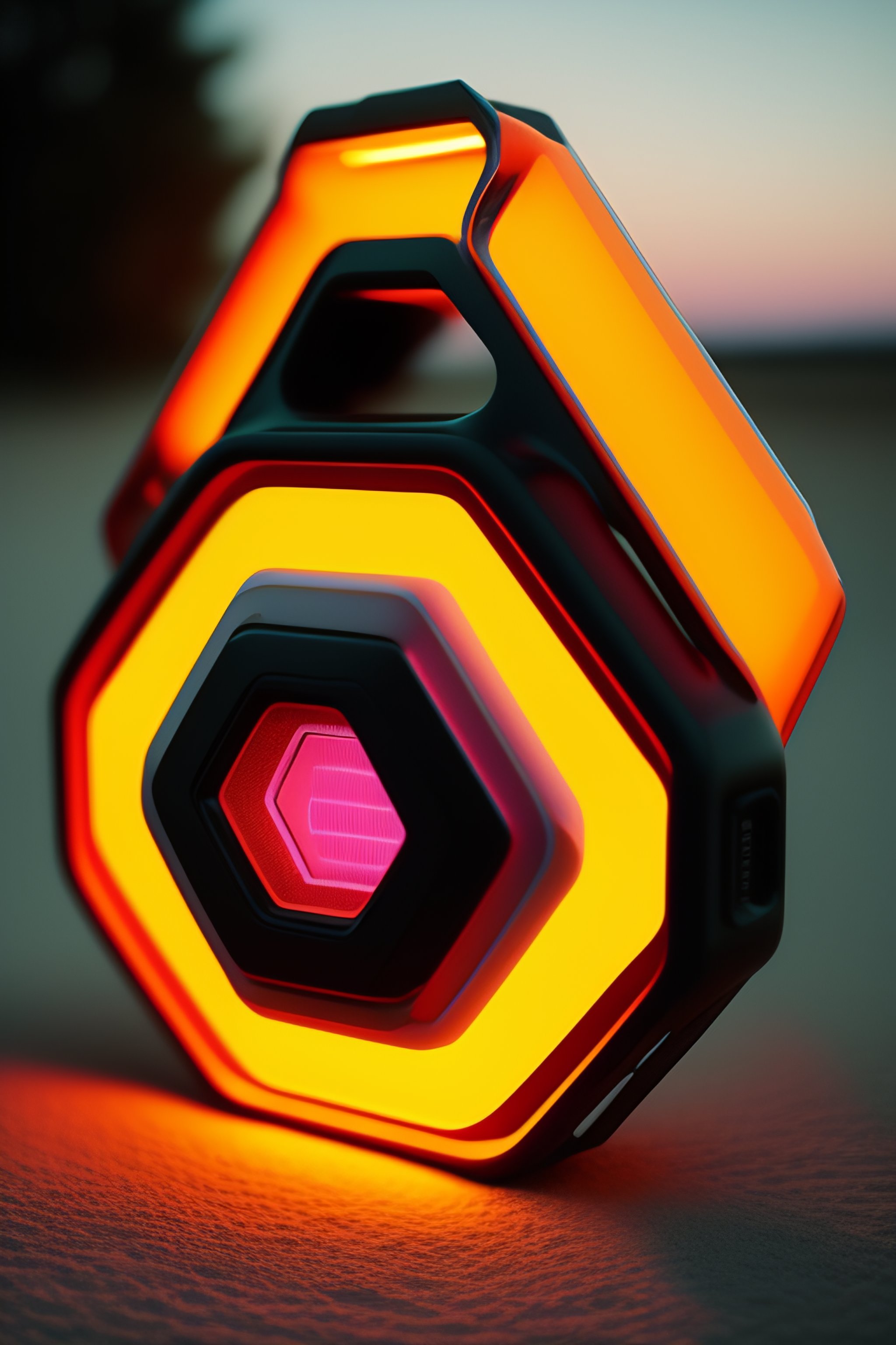 Lexica - Hexagon portable illuminated sport device