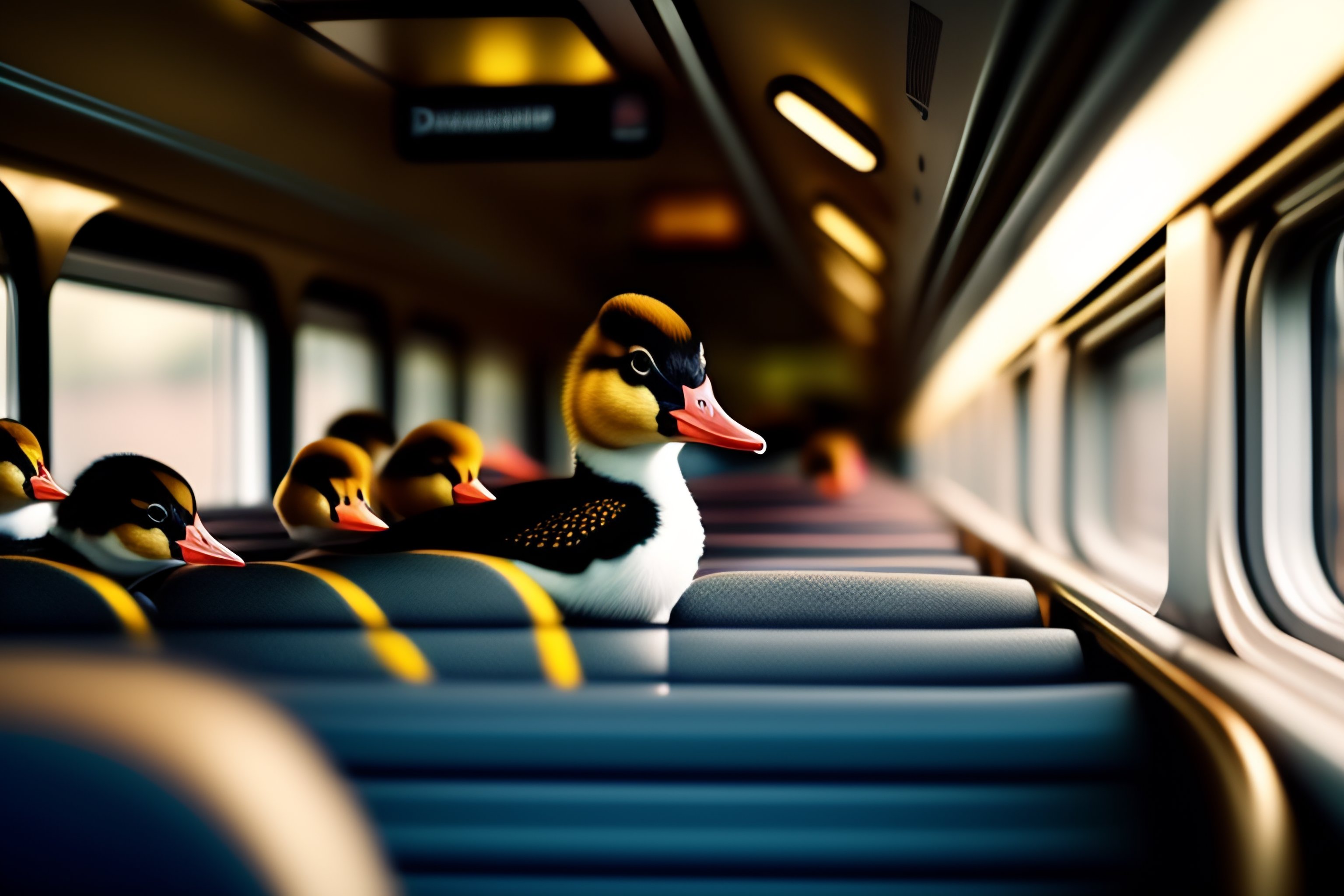 Lexica - Ducky bhai in train