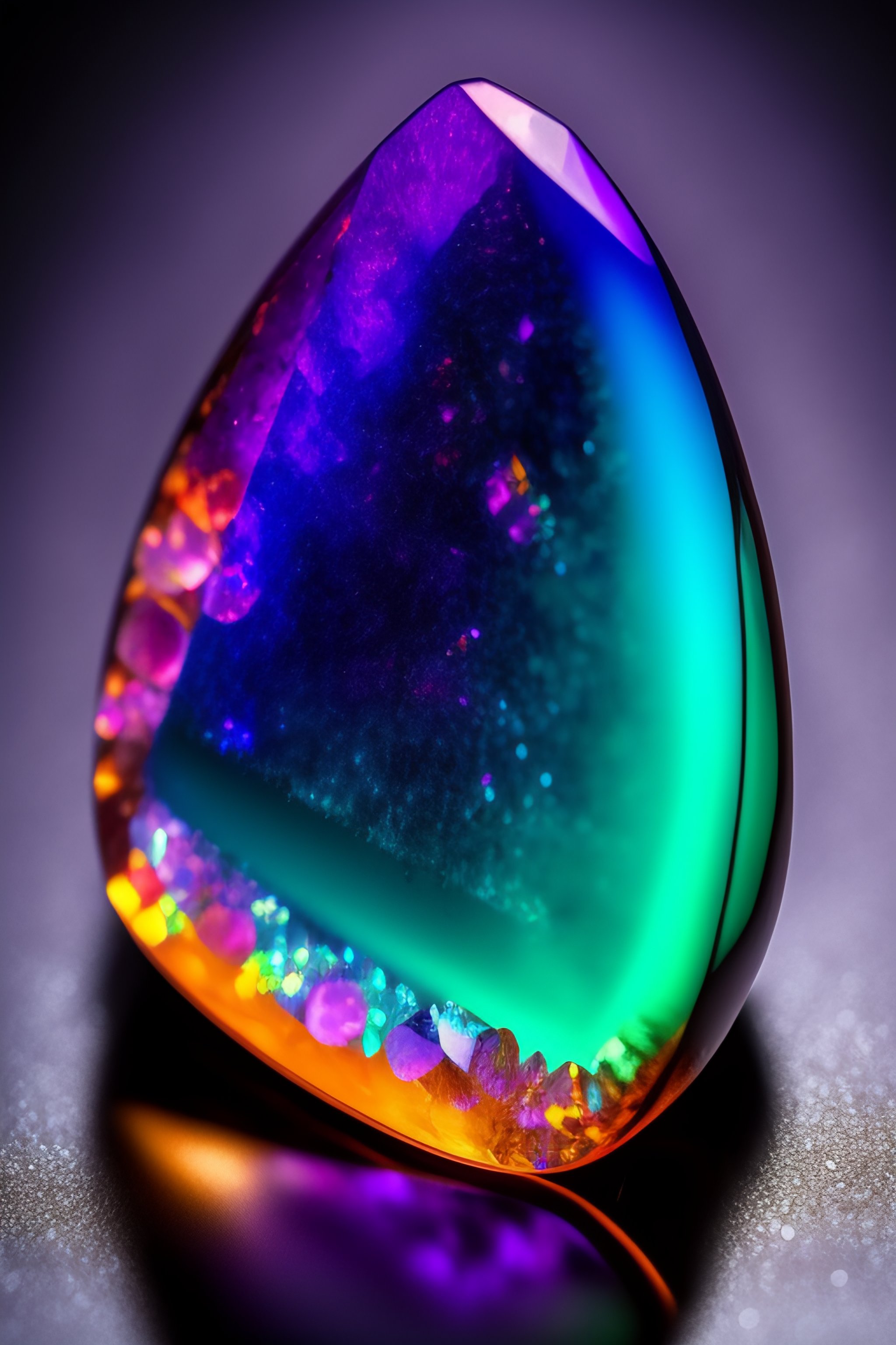 Lexica - A brilliant with colored reflections and interspersed with ...