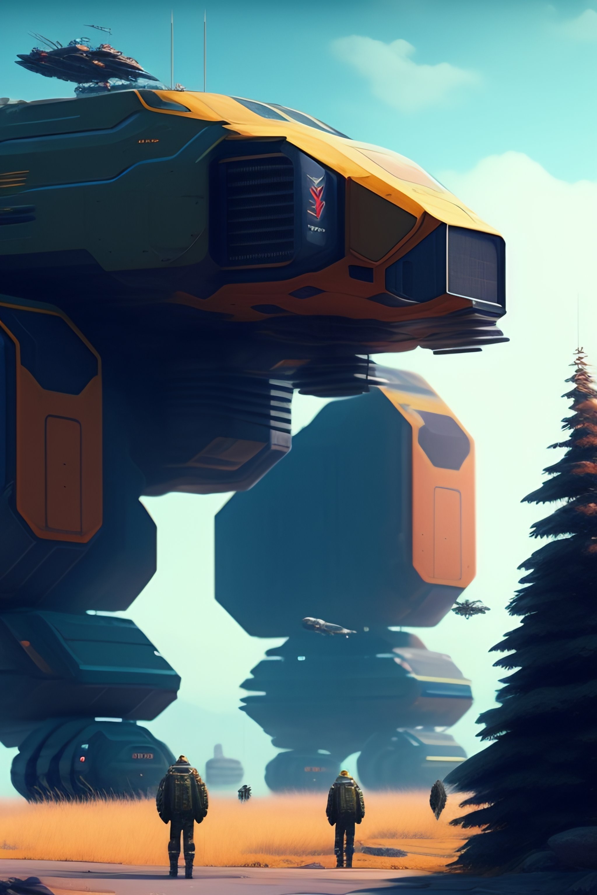 Lexica - Mechwarrior sharck, ultrarealism, 8k, art, concept? art by ...