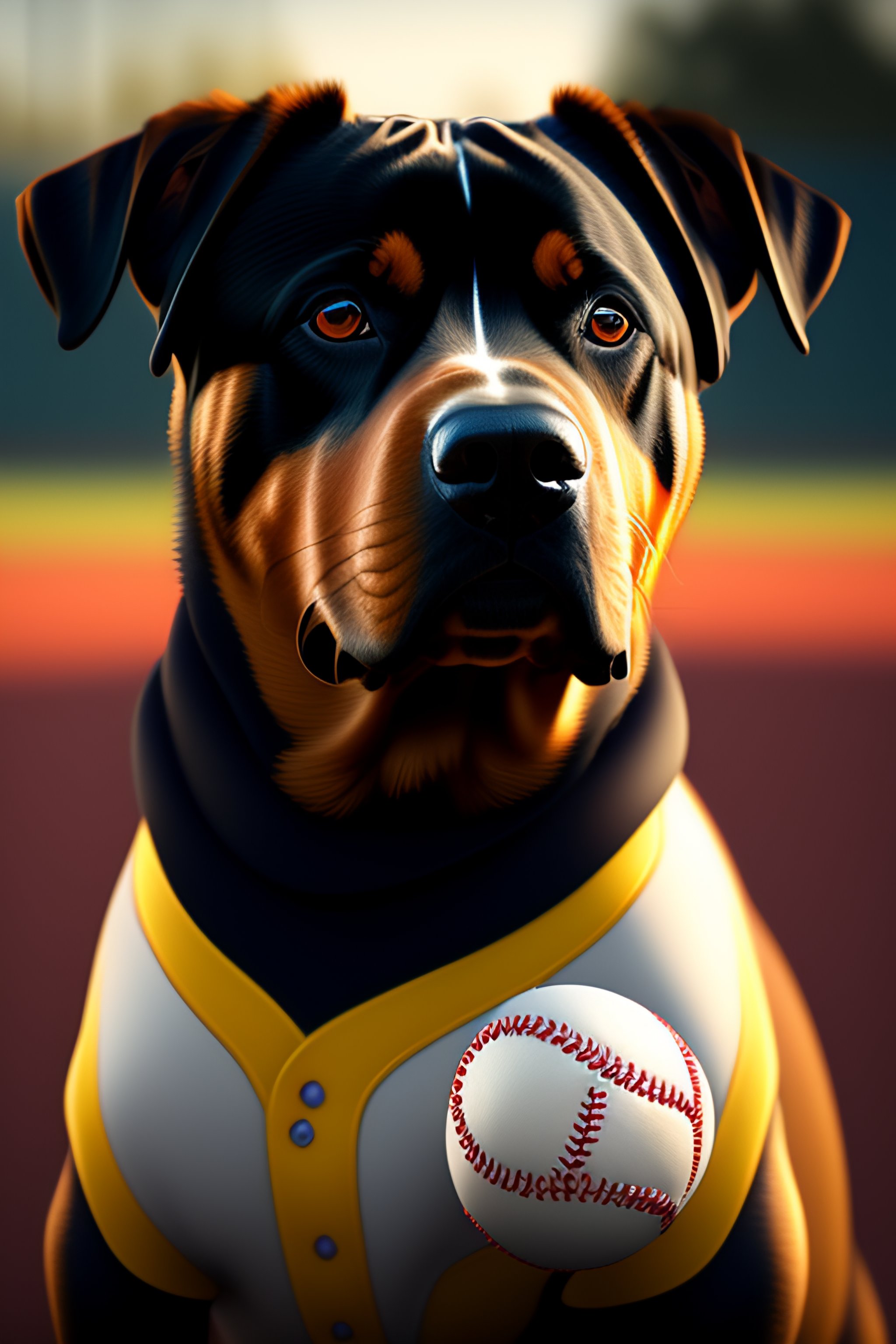 Angry Rottweiler Cartoon
