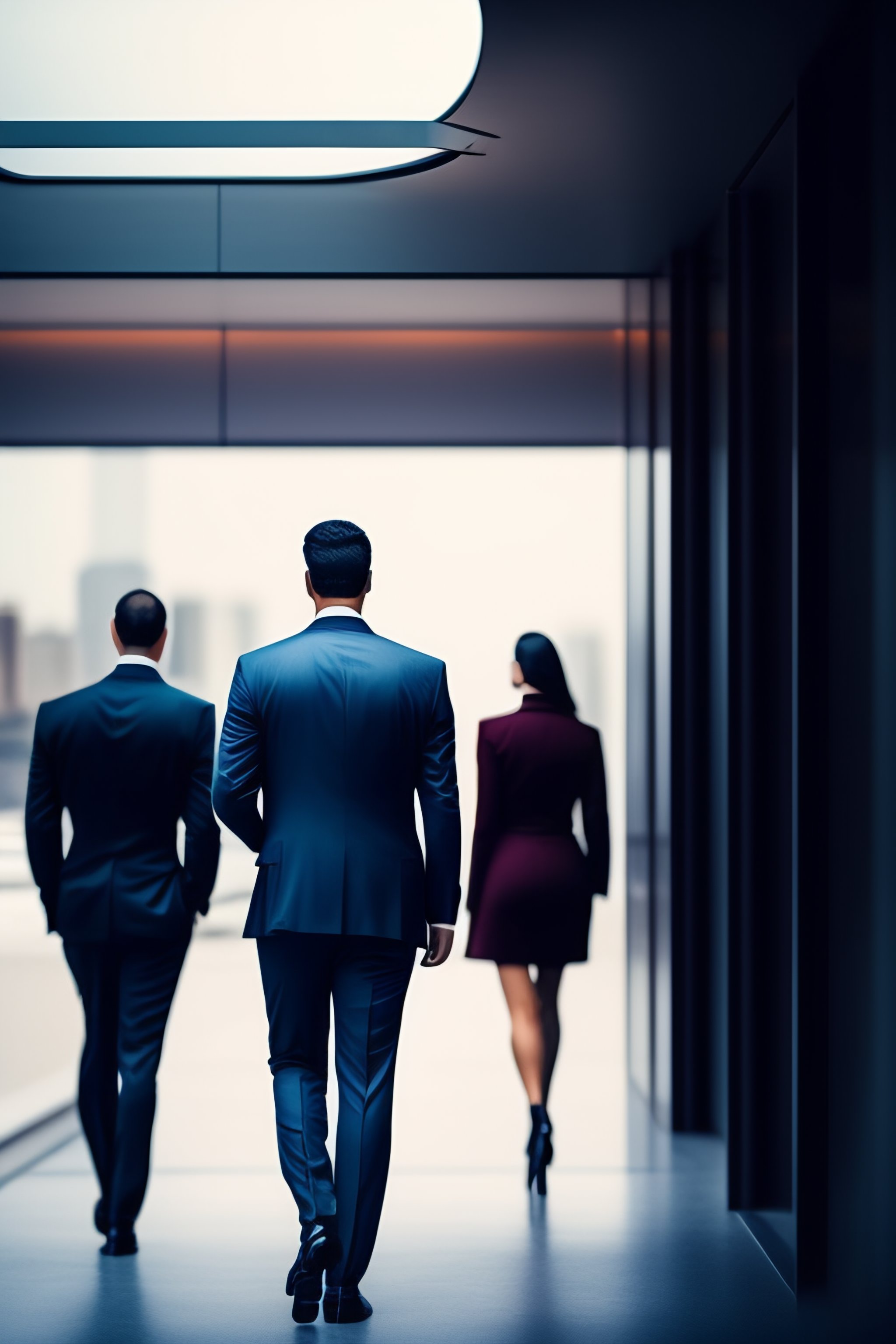 Lexica - Business people going to work morning