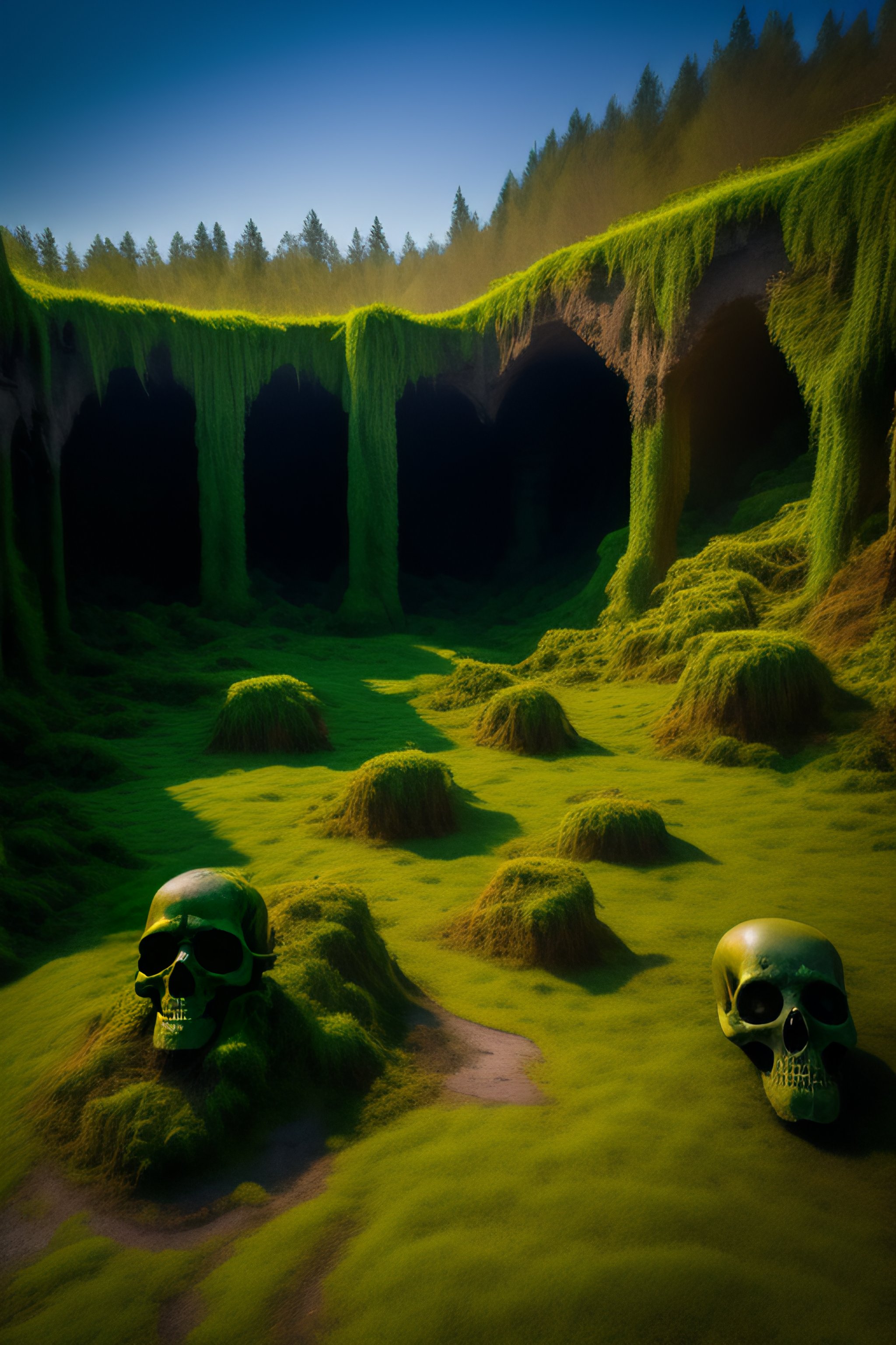 Lexica - Zombies decay in bile green hell