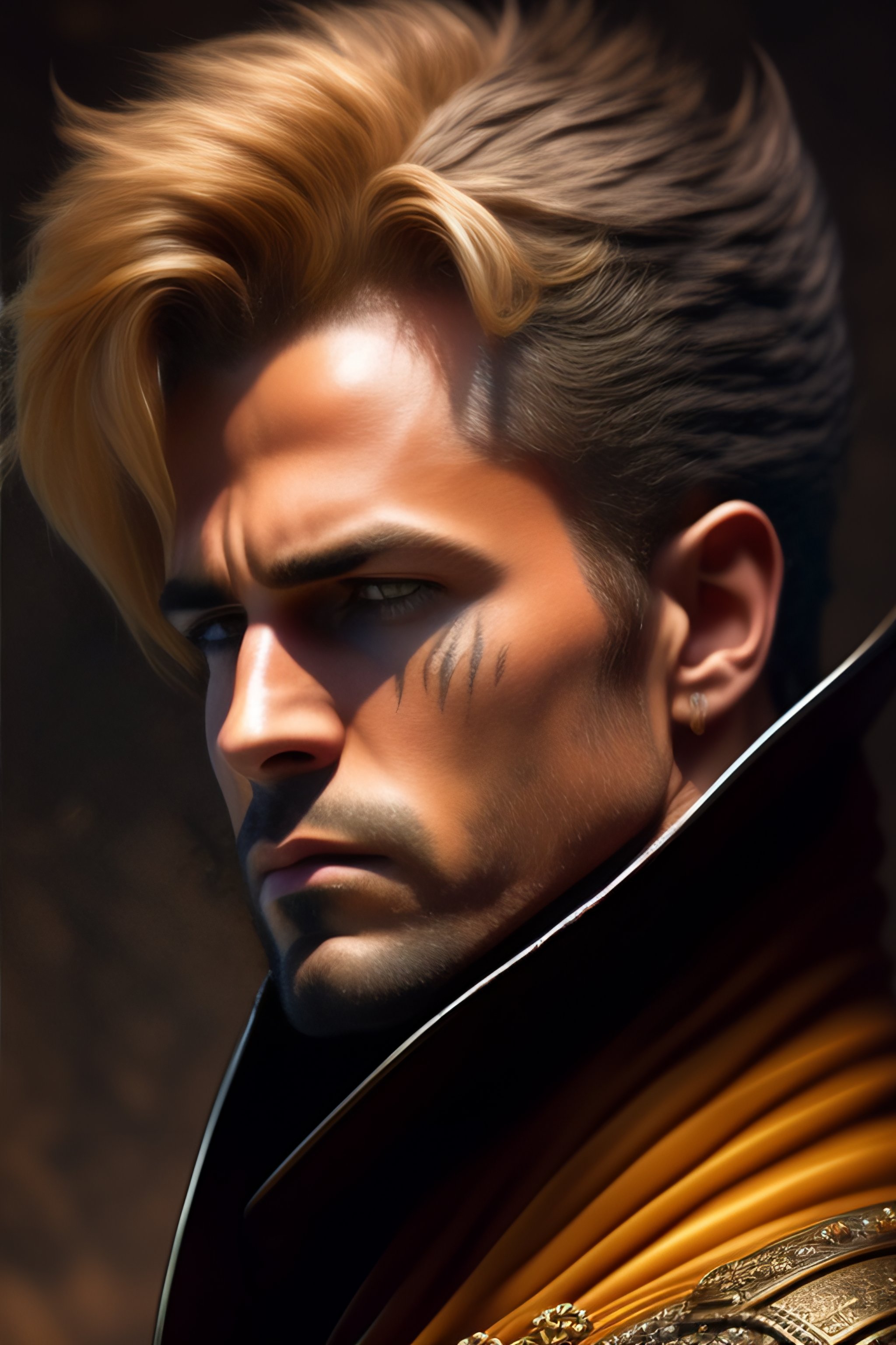 Lexica - Witch Hunter Prince Scruffy Scarred Gaunt