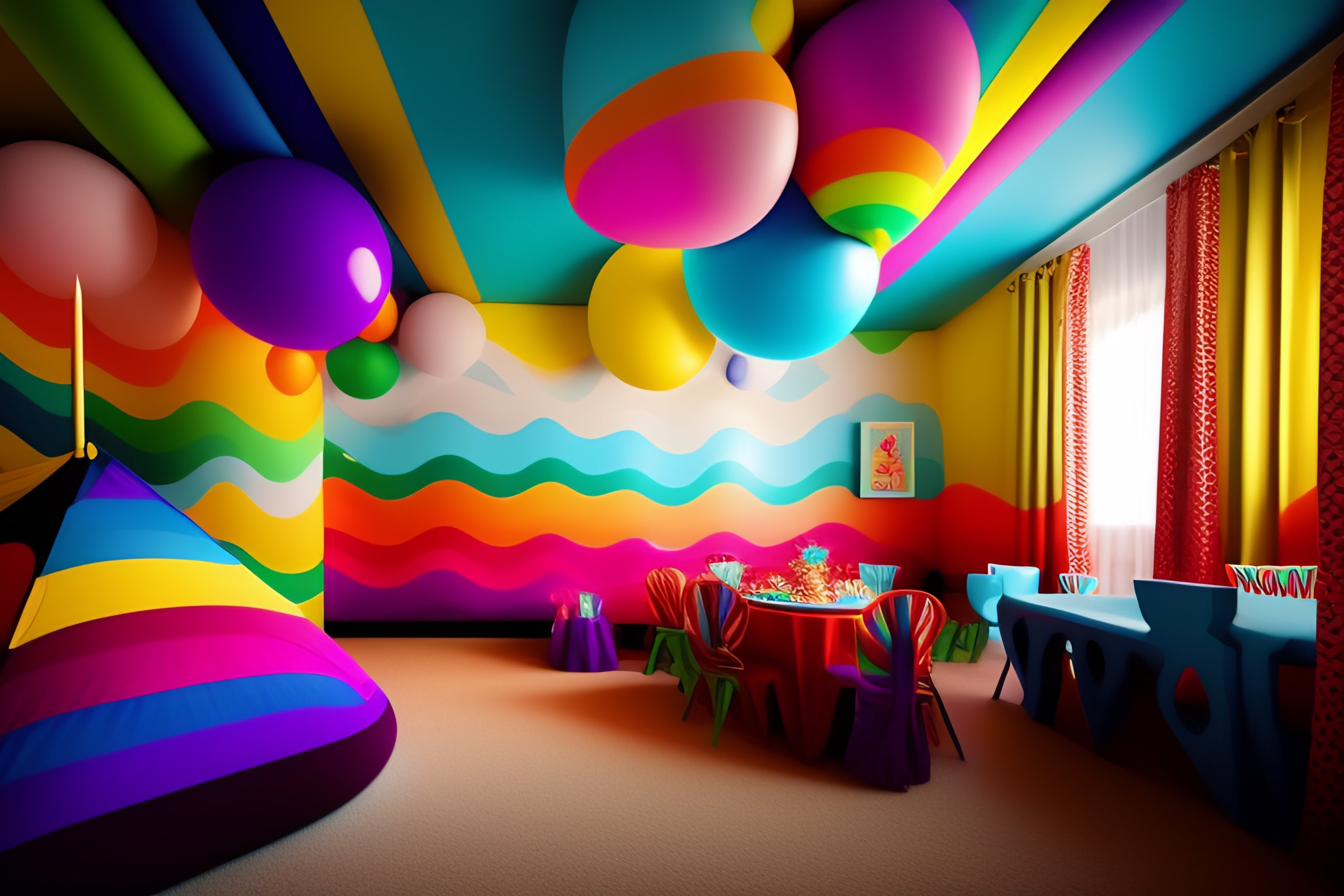 Lexica - Birthday party room