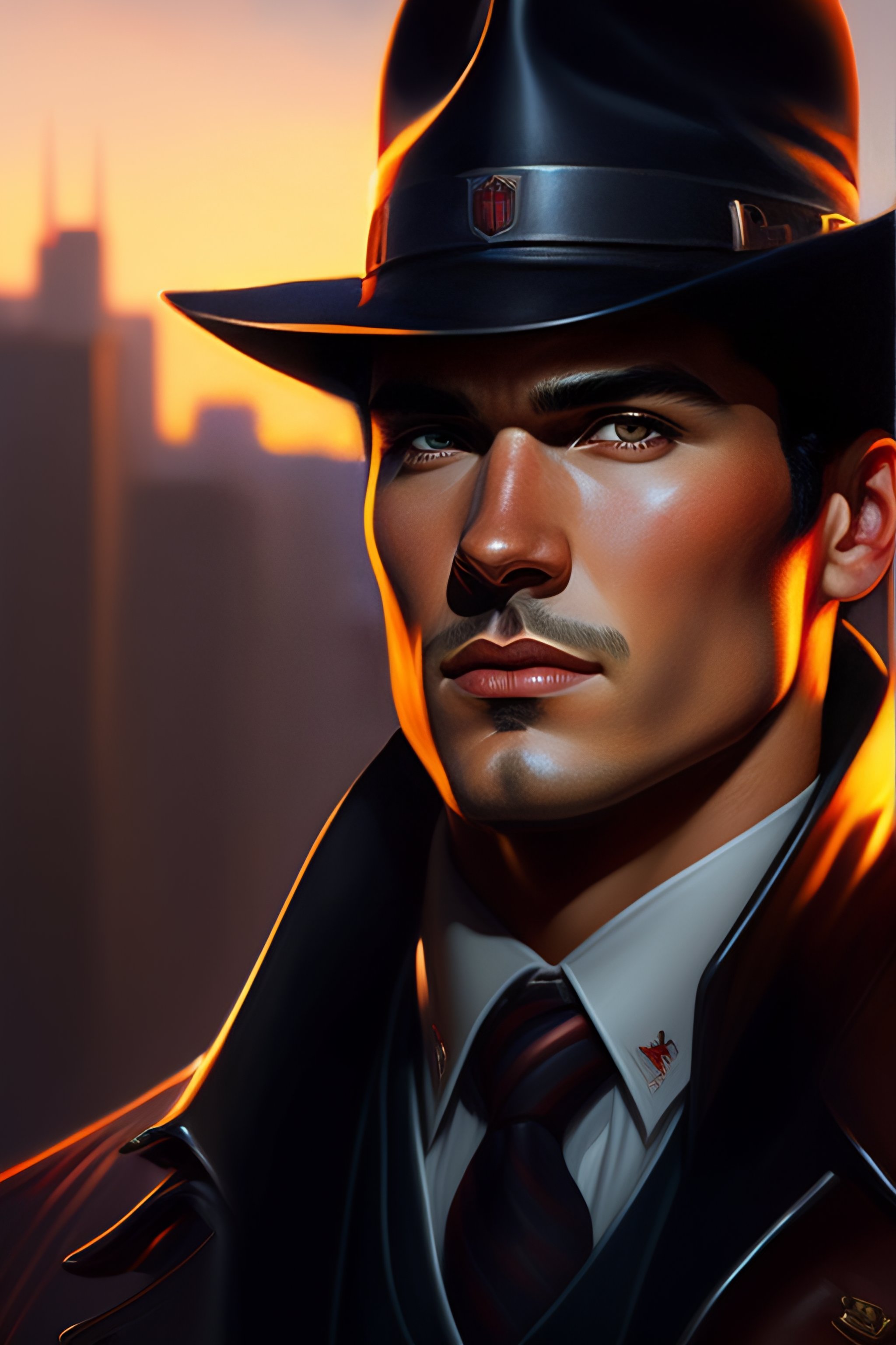 Lexica - A closeup portrait of a young freddy kruger, dramatic light ...