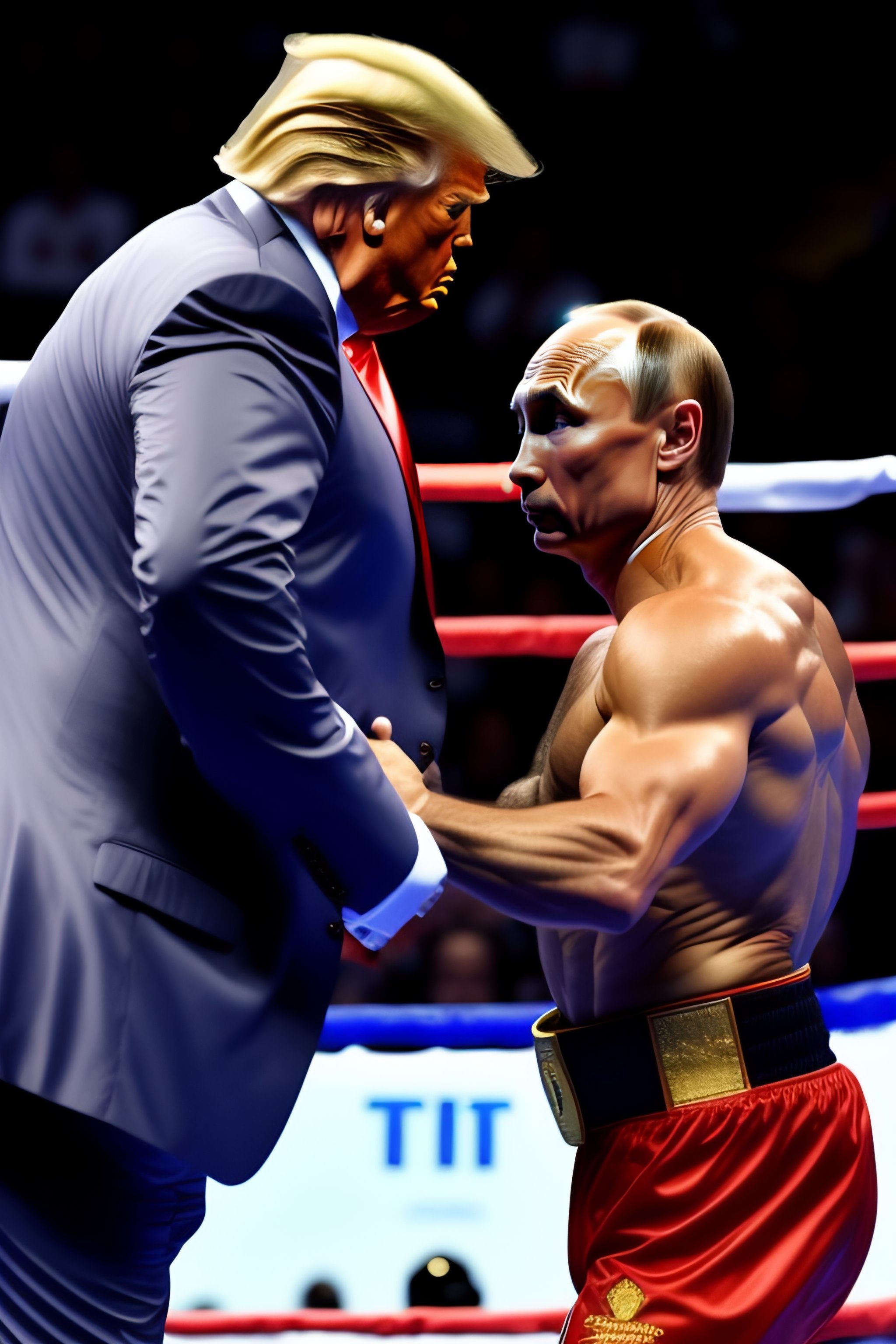 Lexica - Putin fighting with trump