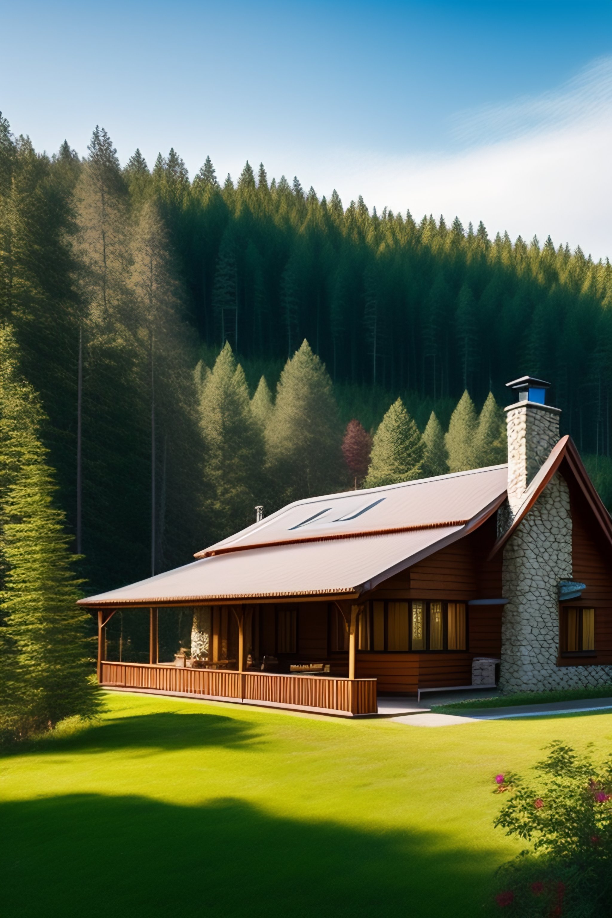 Lexica - Cottage house near forest