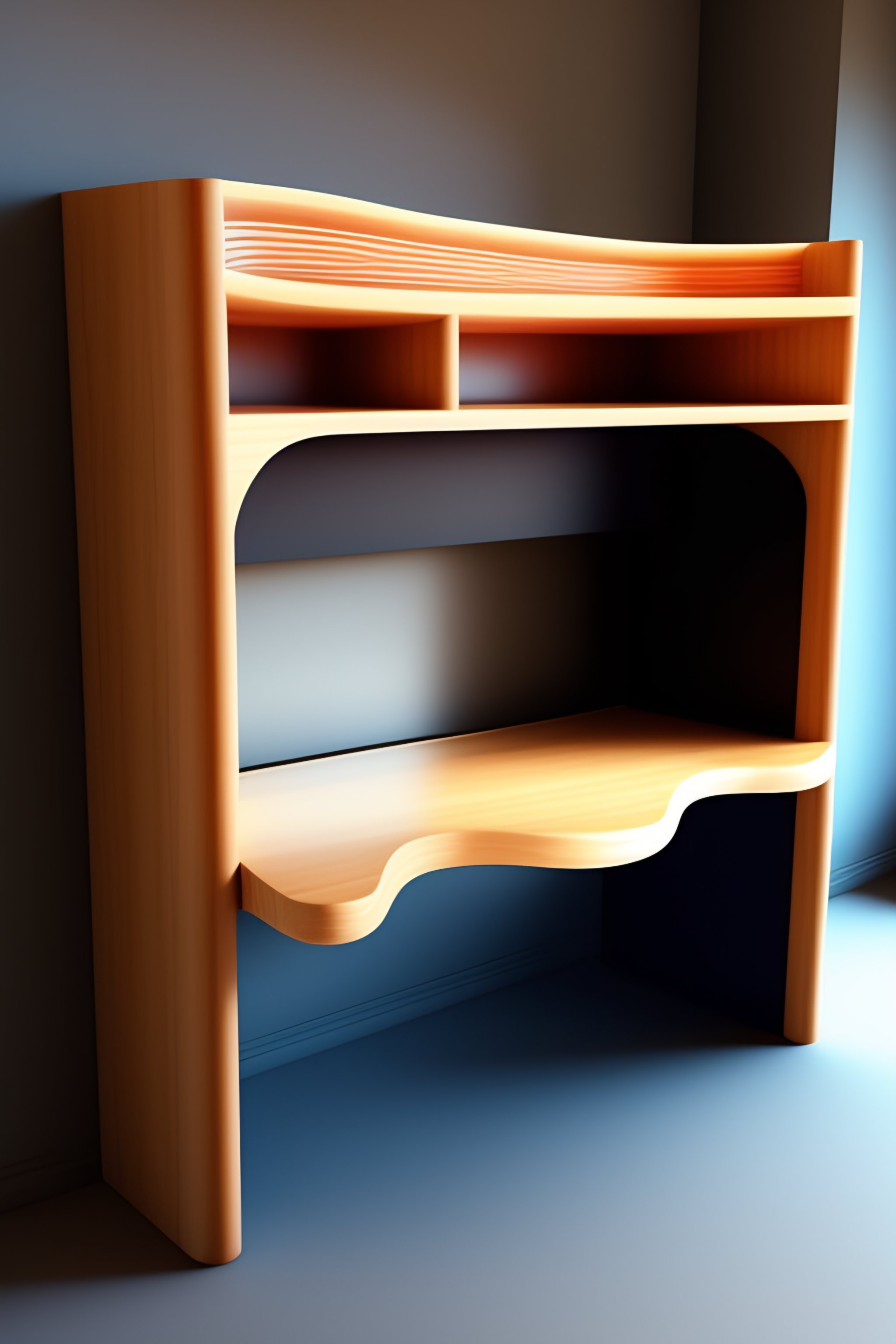 Lexica - 3d flow wall desk