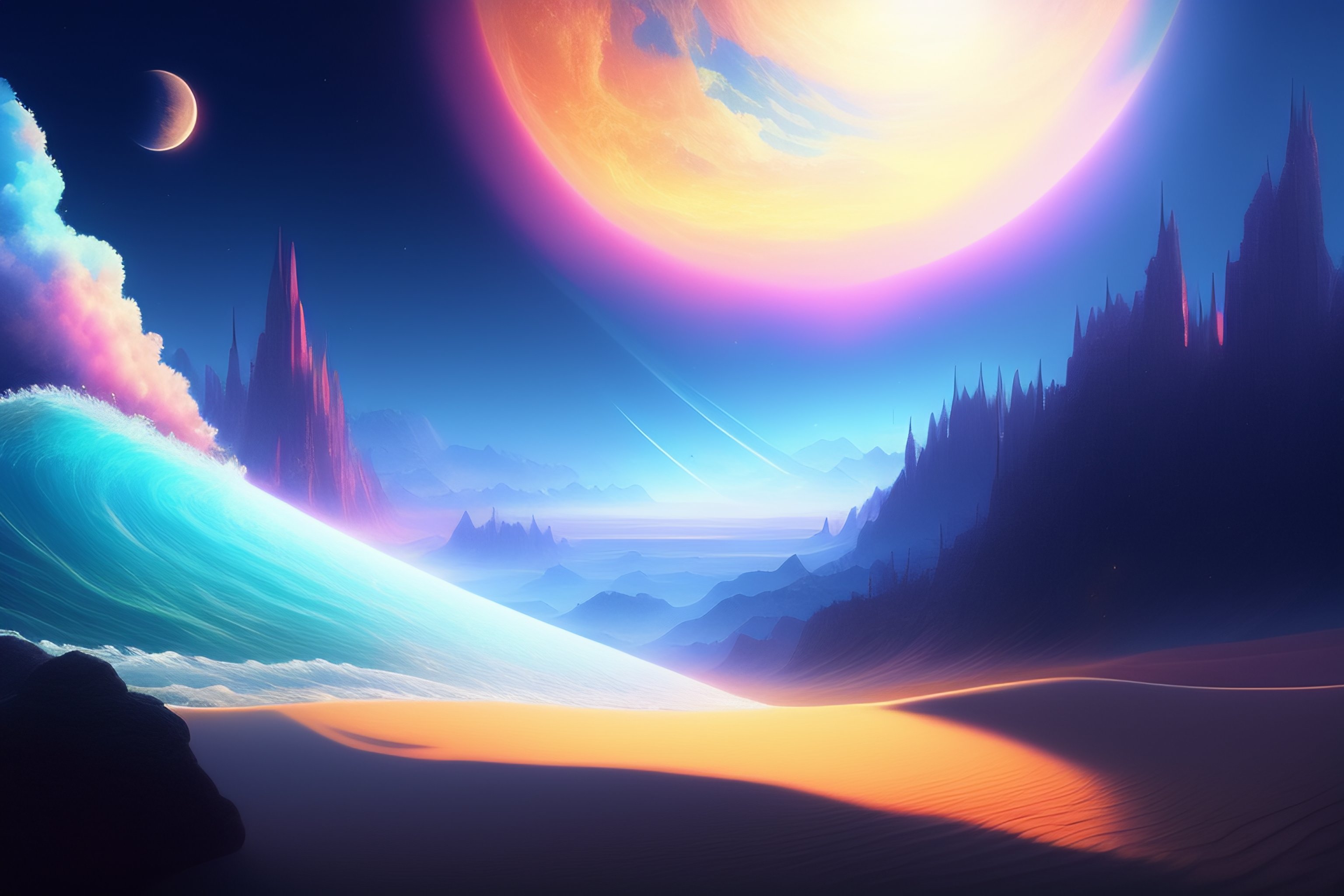 Lexica - Anime, dreamscape