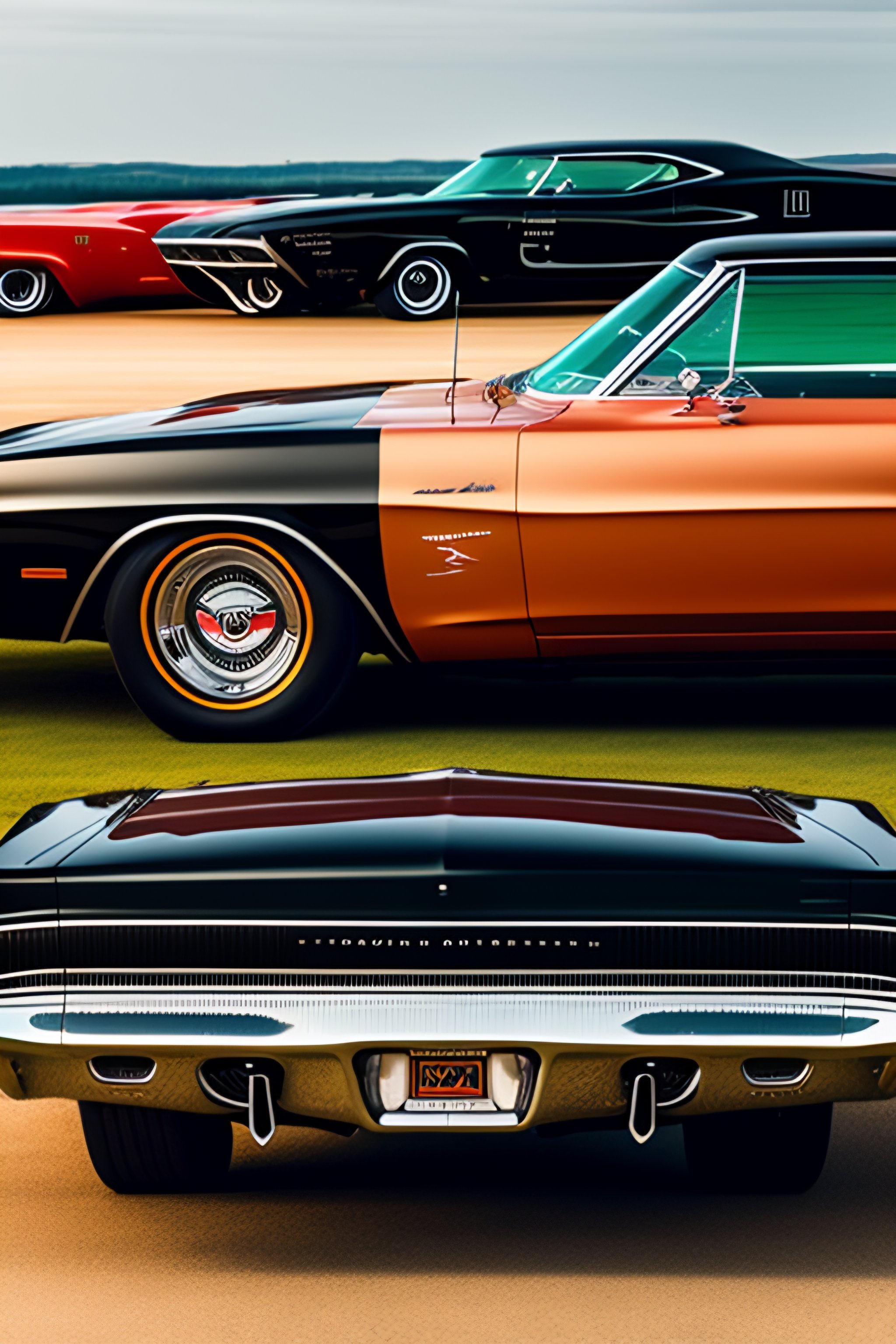 Lexica - Teddy's collection of Dodge Chargers.