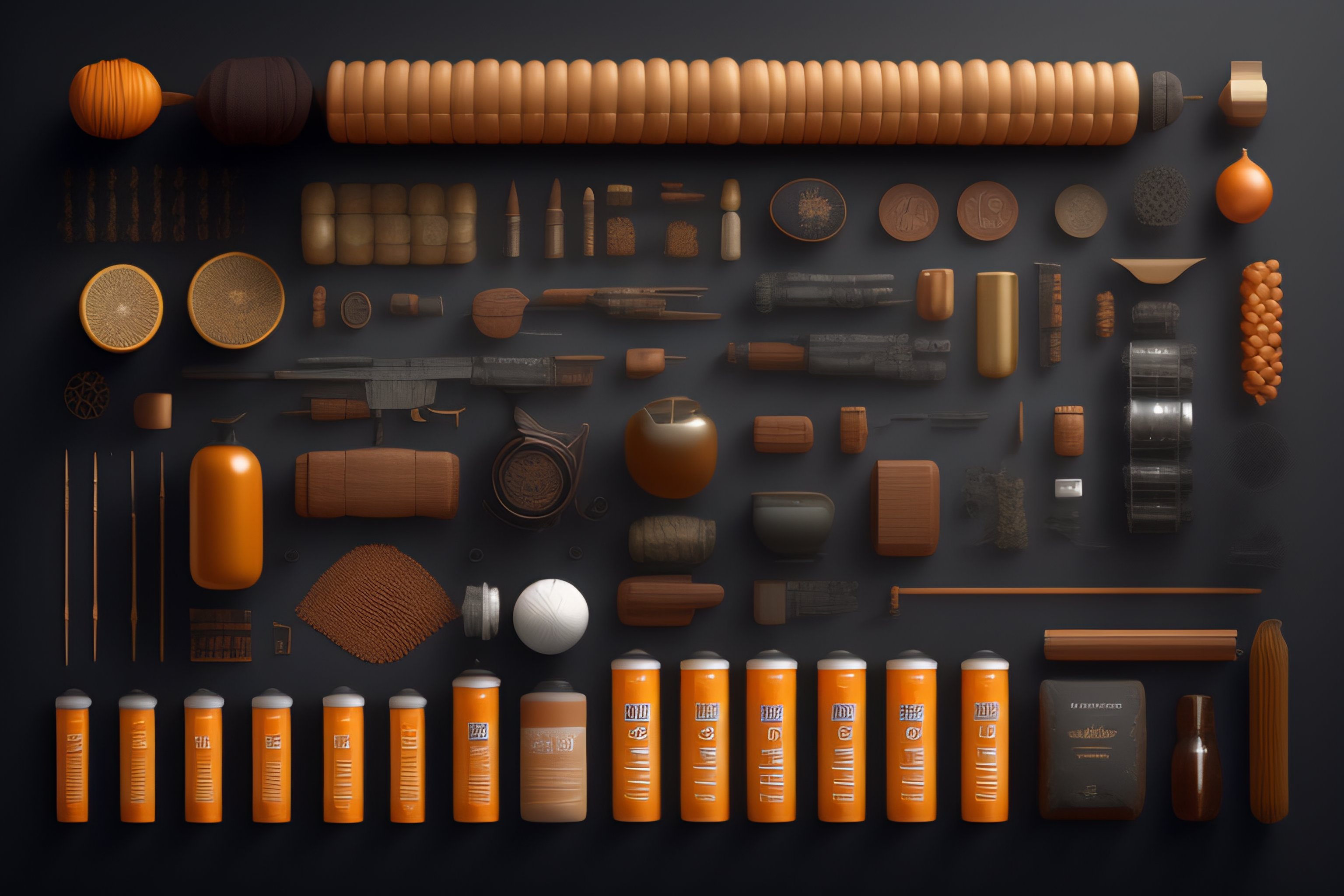 Lexica - Stastumes and props, Knolling, Knolling layout, Deconstruction ...