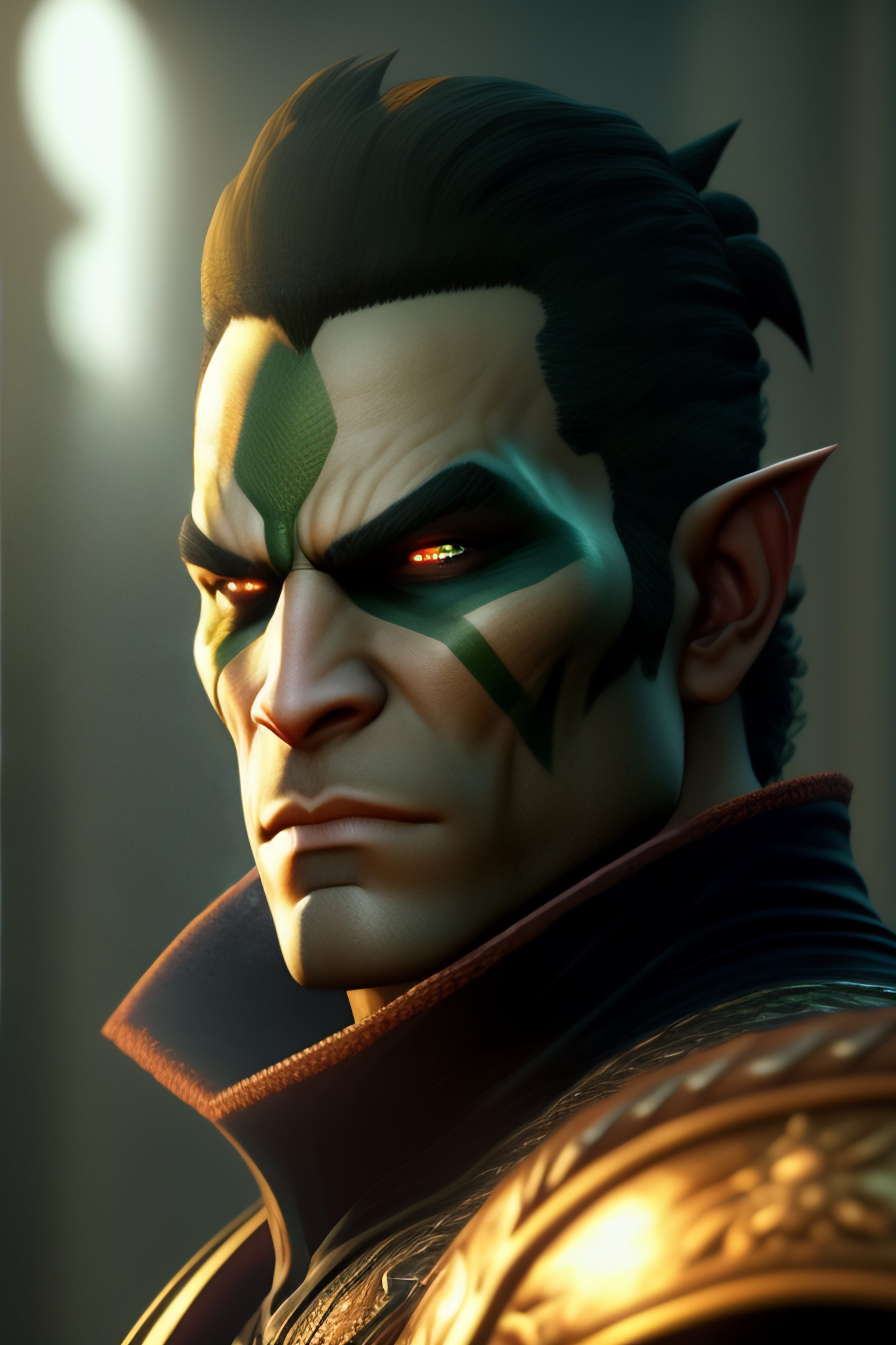 Lexica - Eye patch wearing, half-orc