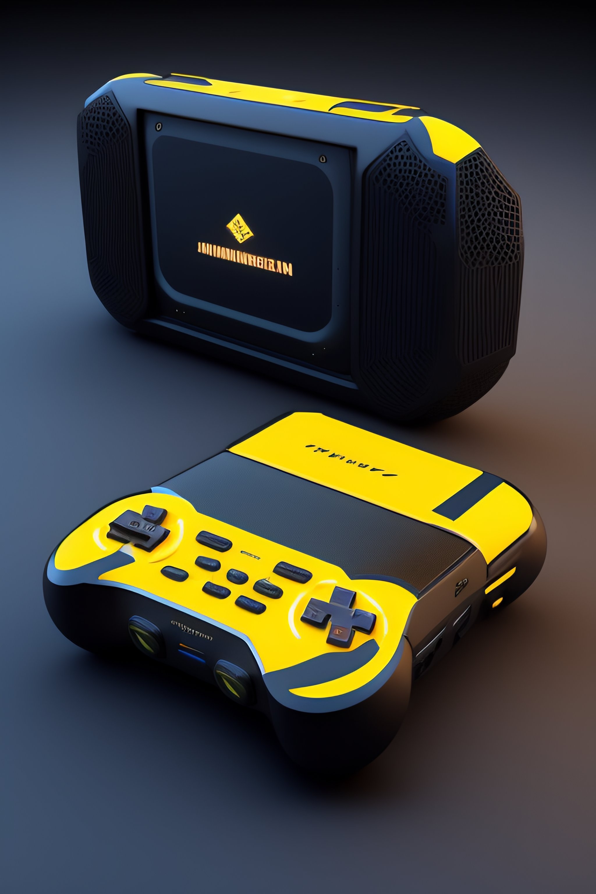 Lexica - Video game console made of garbage, photorealism, minimalism ...