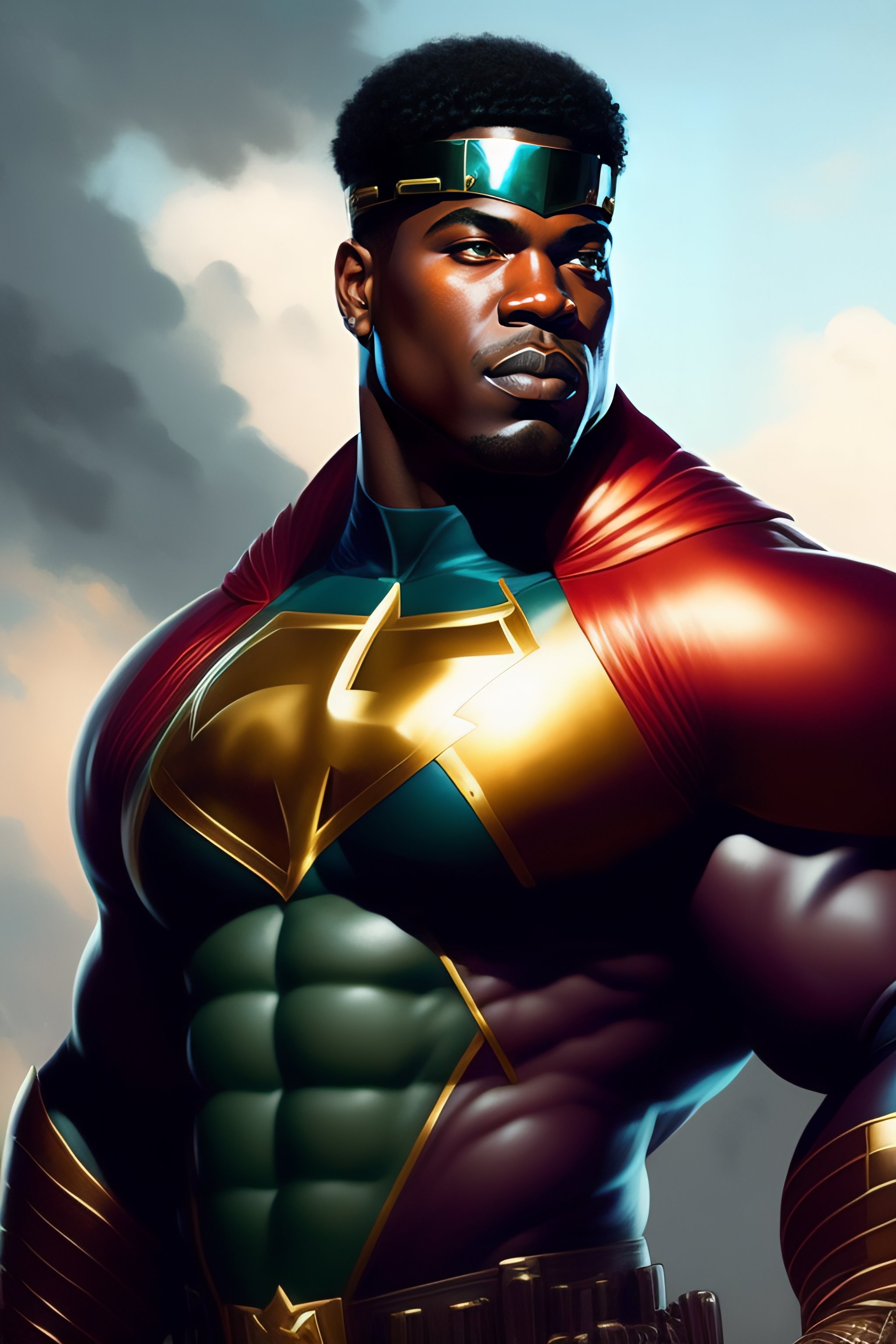 Lexica - Portrait of rap artist christopher wallace dressed as ...