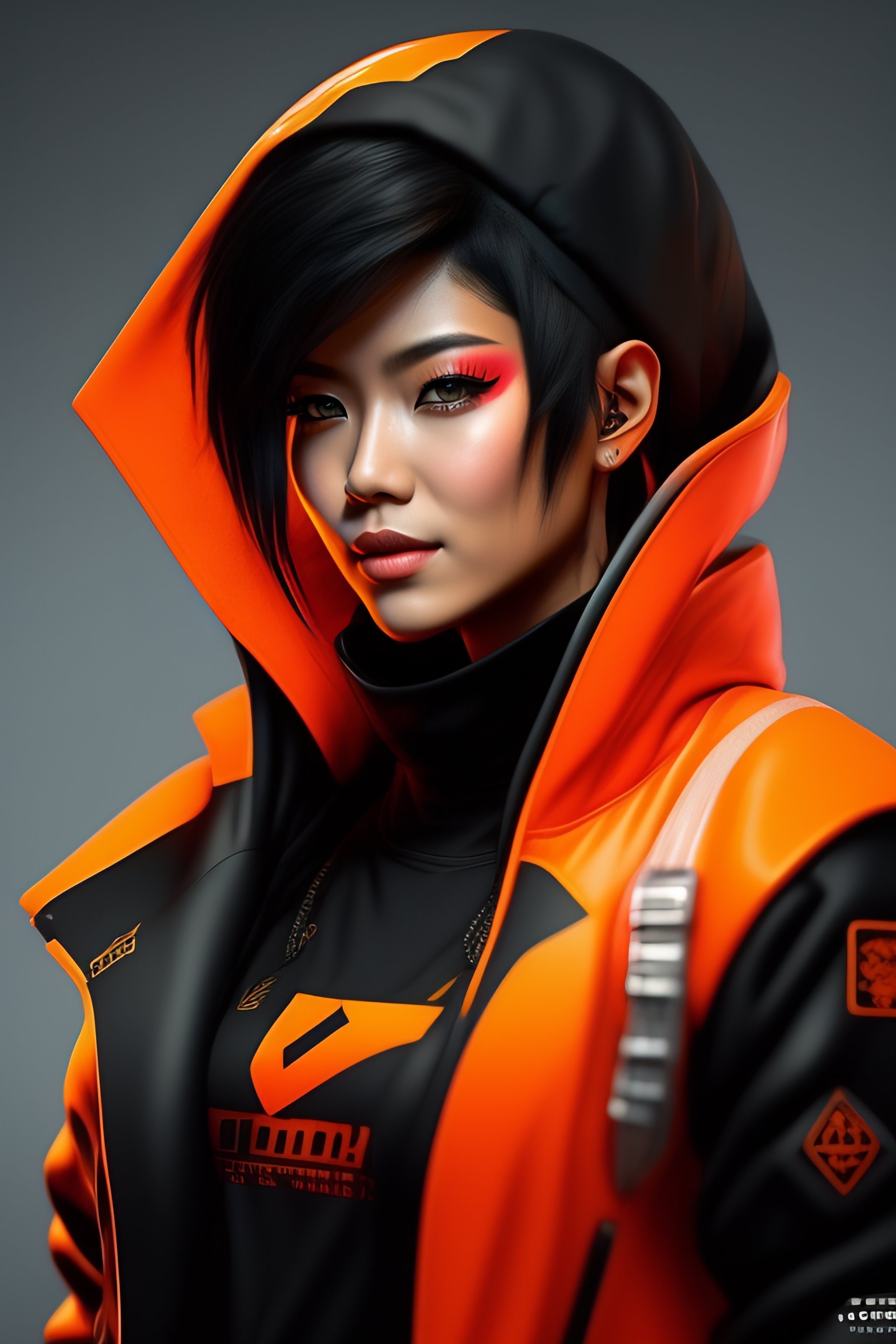 Lexica - Picture of a pc gamer, neo punk, super detailed, manga, black ...