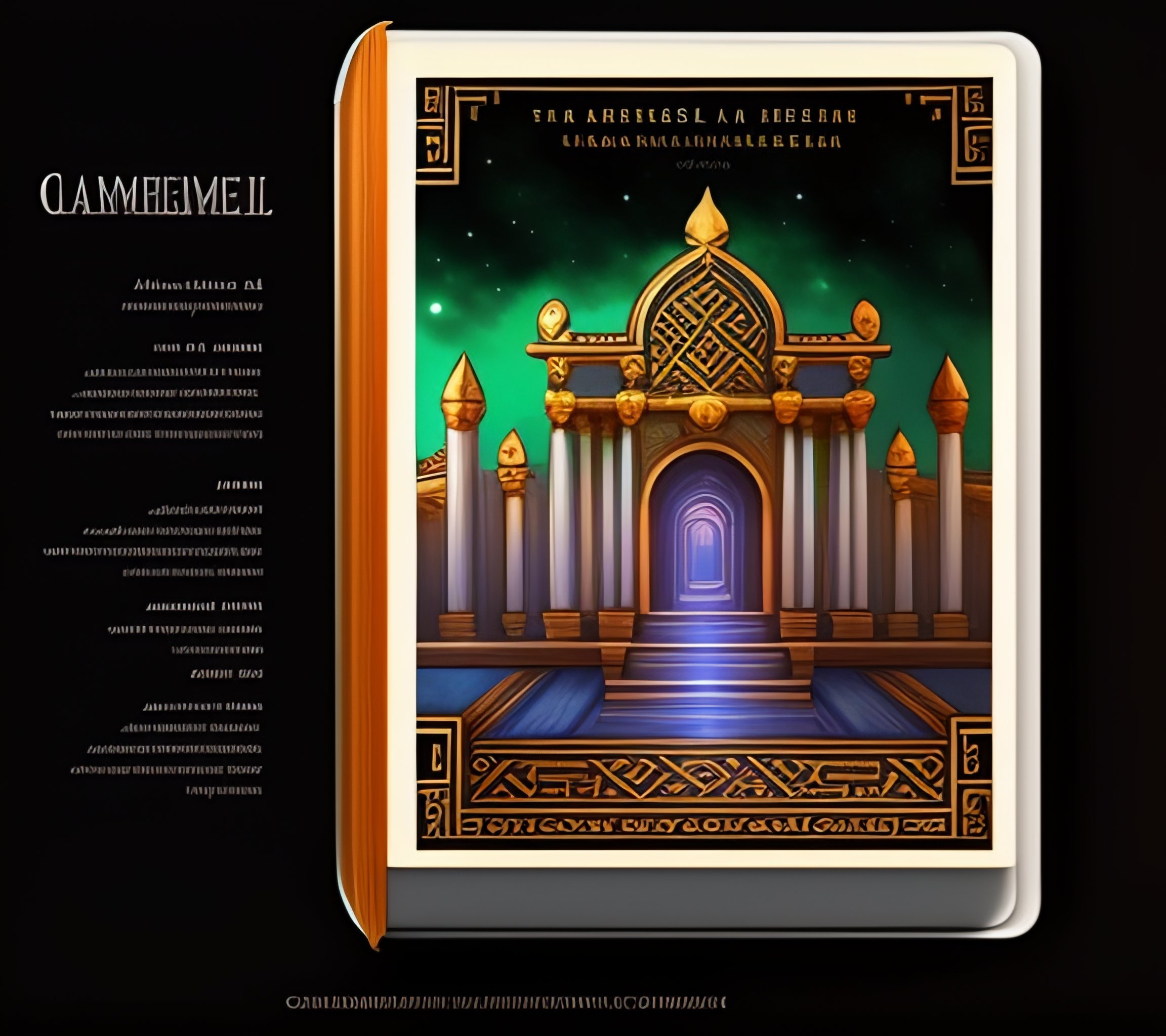 Lexica - A book mockup of a graphic novel based on greek mythology in ...