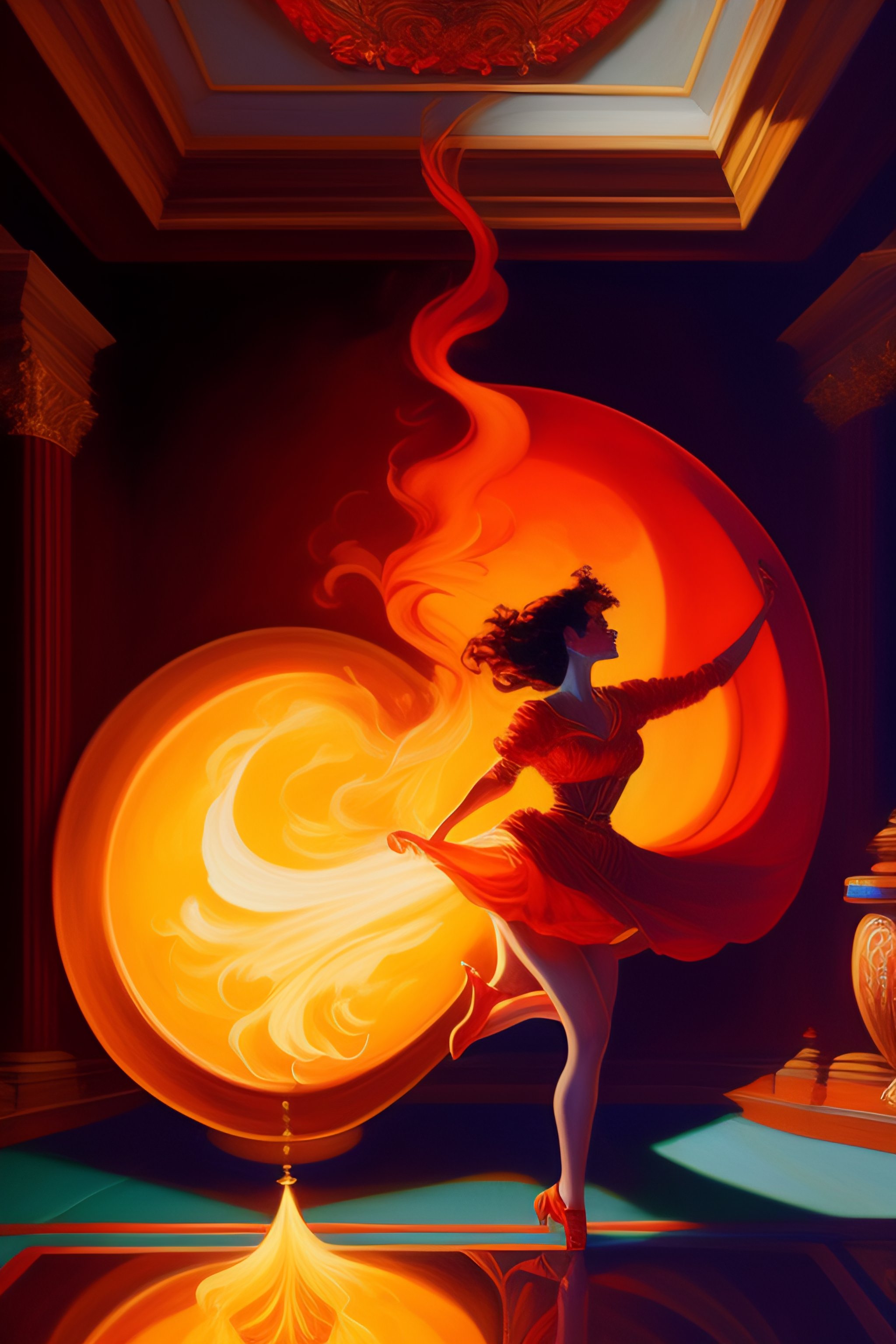 Lexica - Realistic detailed image of a a beautiful girl bending and ...