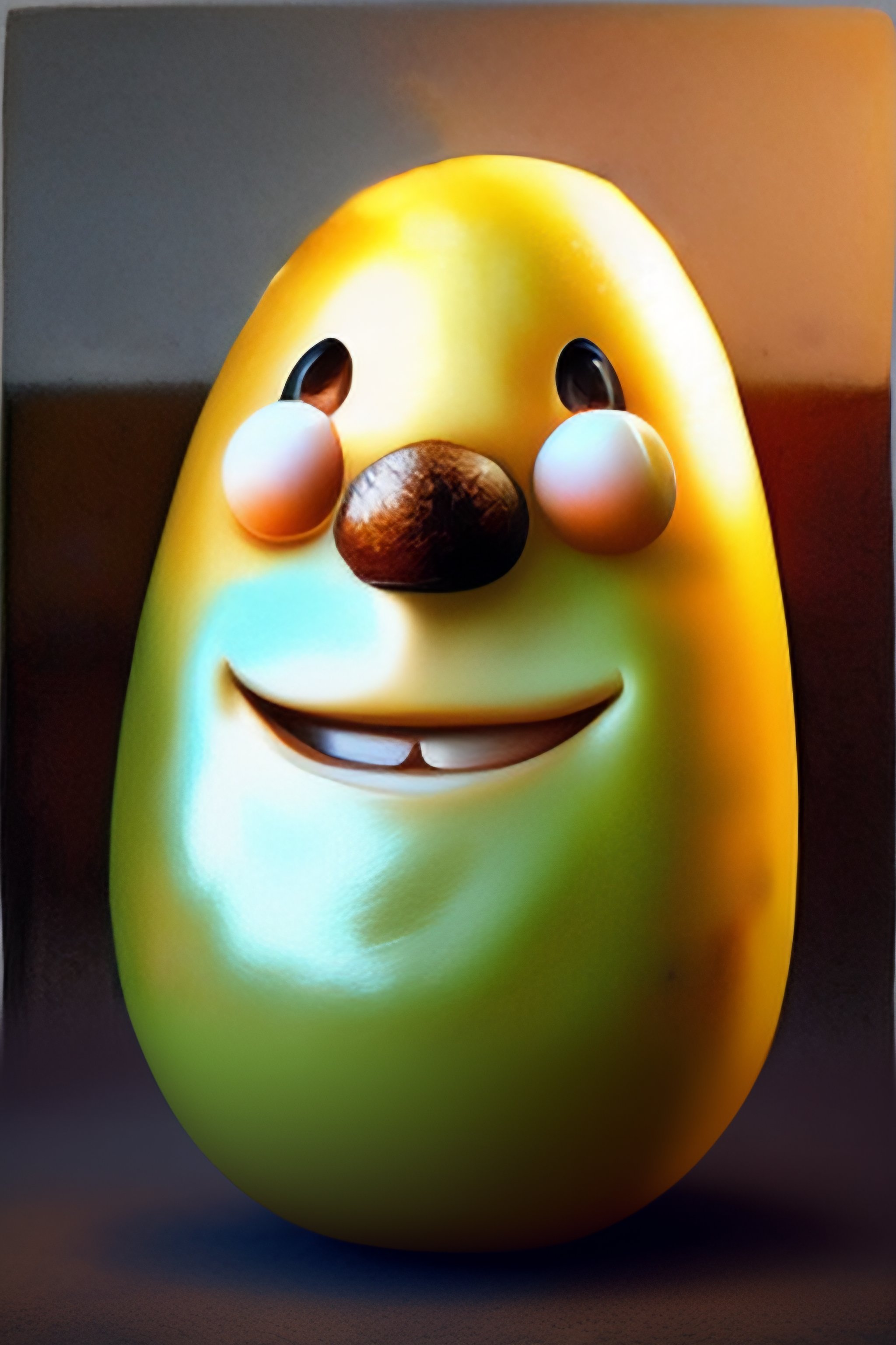 Lexica - A Big smiling potato