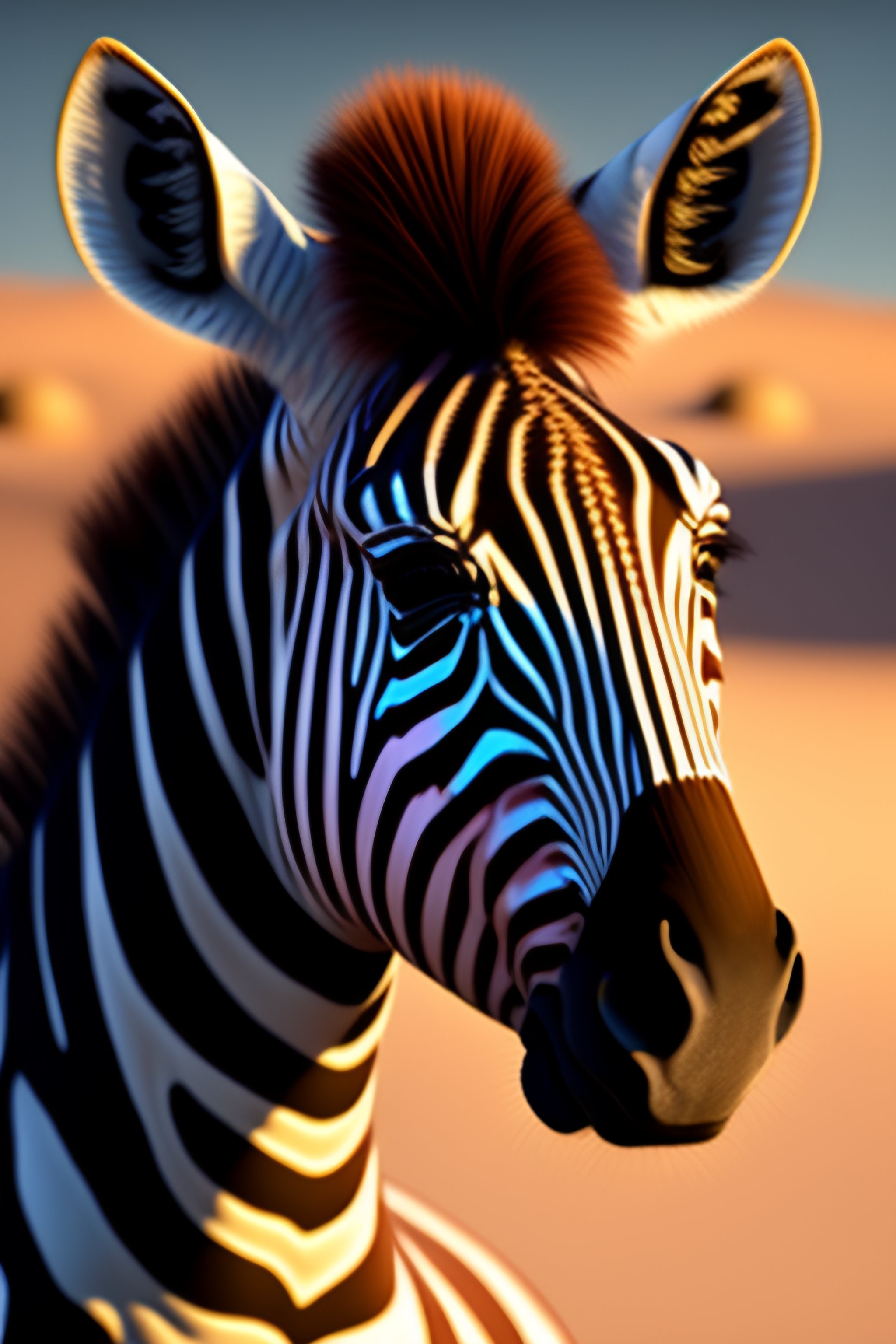 Lexica - Zebra pixar cute hd 4k realistic 3d