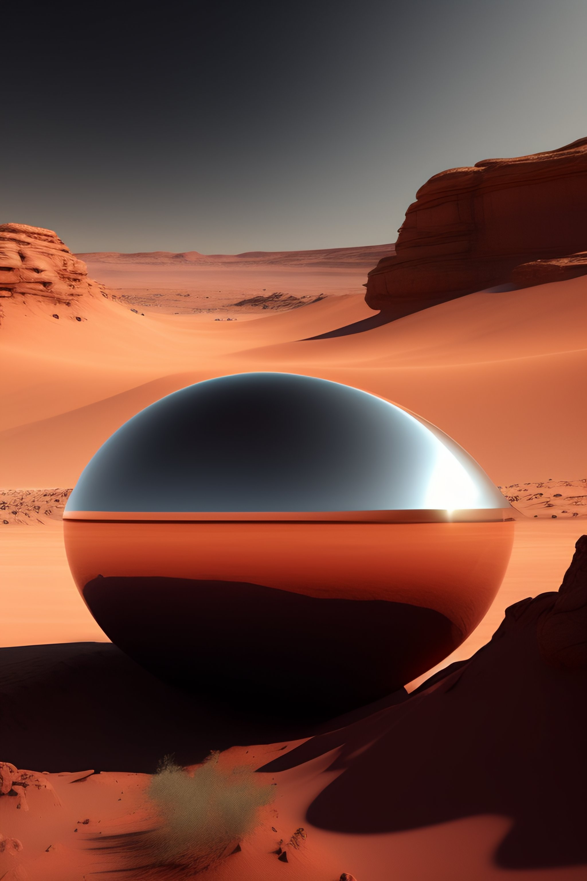 Lexica - Imagine tesla schoe on mars, render, unreal, realistic