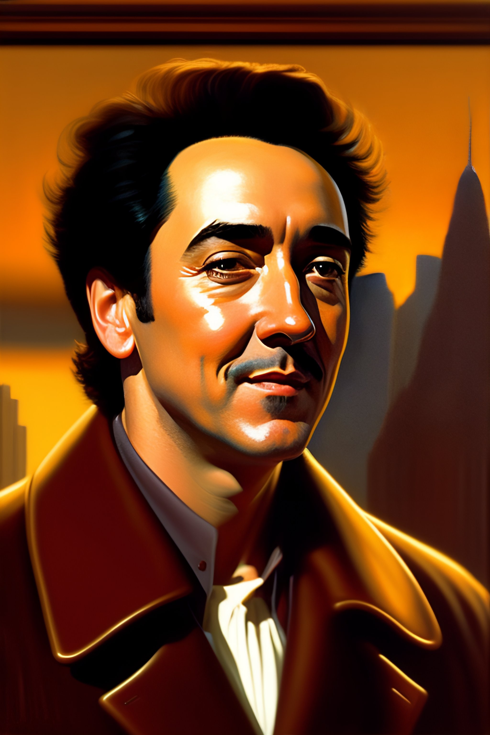 Lexica - John cusack by glenn barr, oil painting, 1985 8 k, day ...