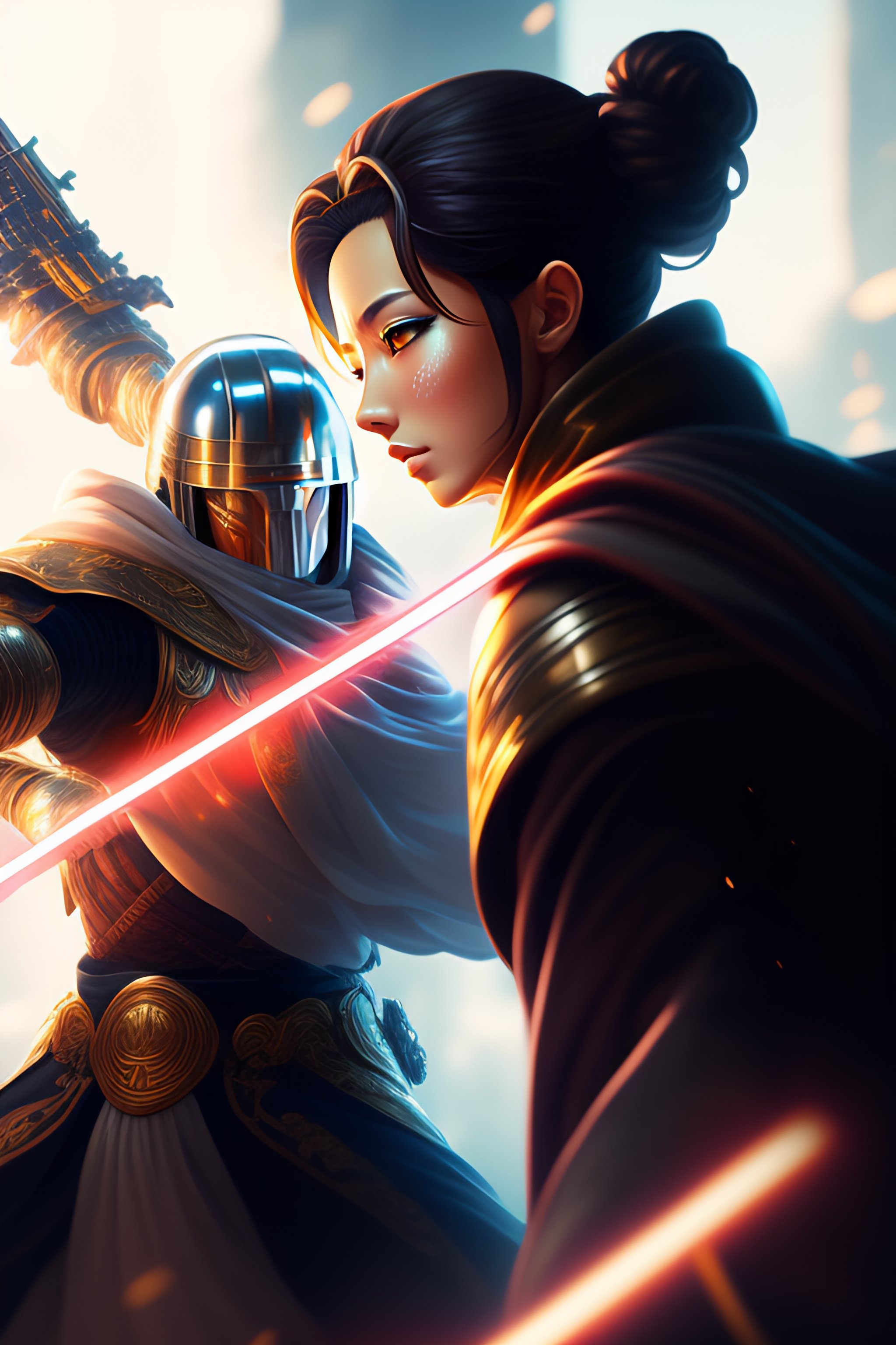 Lexica - Masterpiece,best quality,ultra detailed,anime illustration,two ...