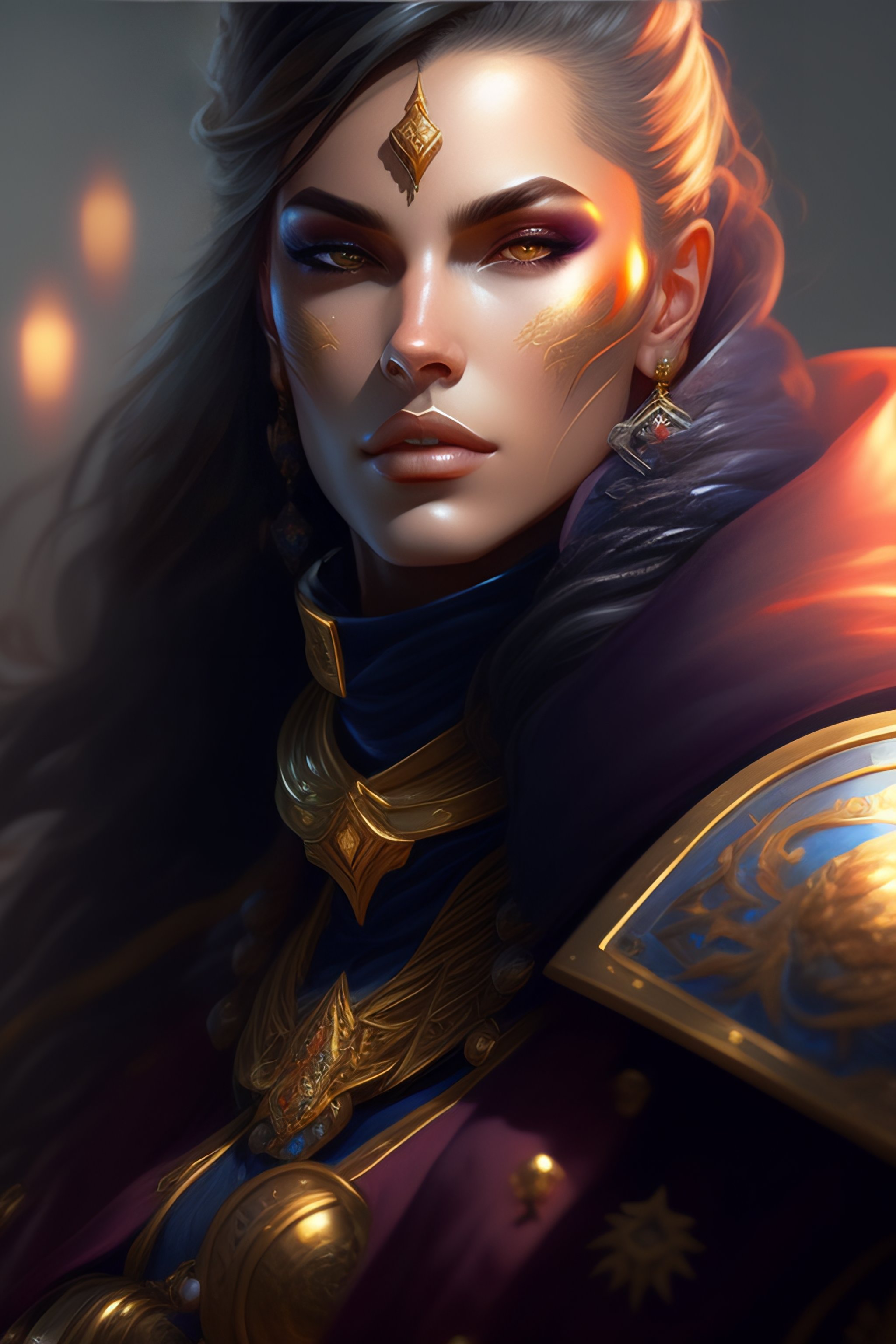 Lexica - Warhammer 40k battle brother, portrait, fantasy, complex ...
