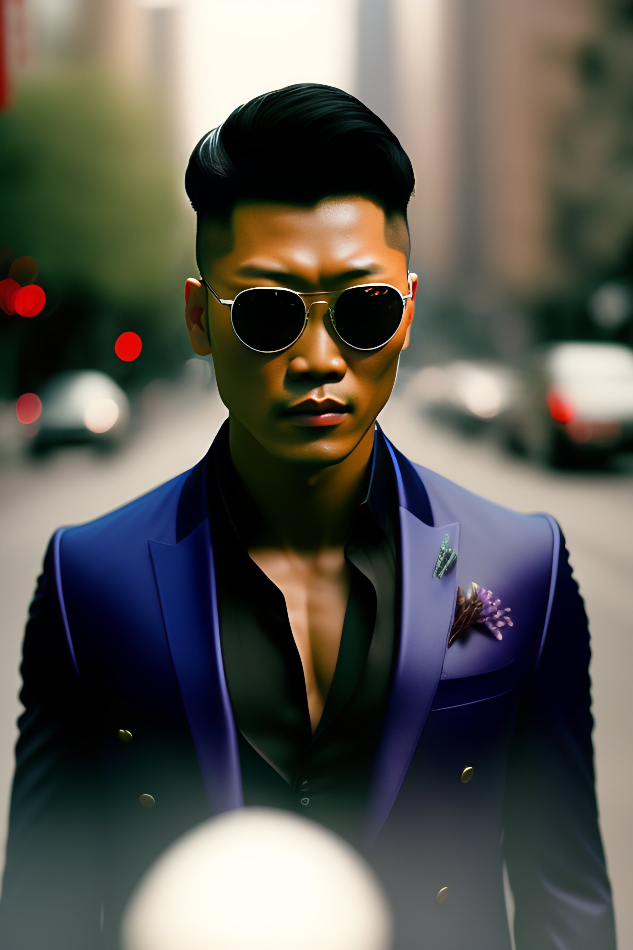 Lexica - Morpheus from the matrix but he's asian