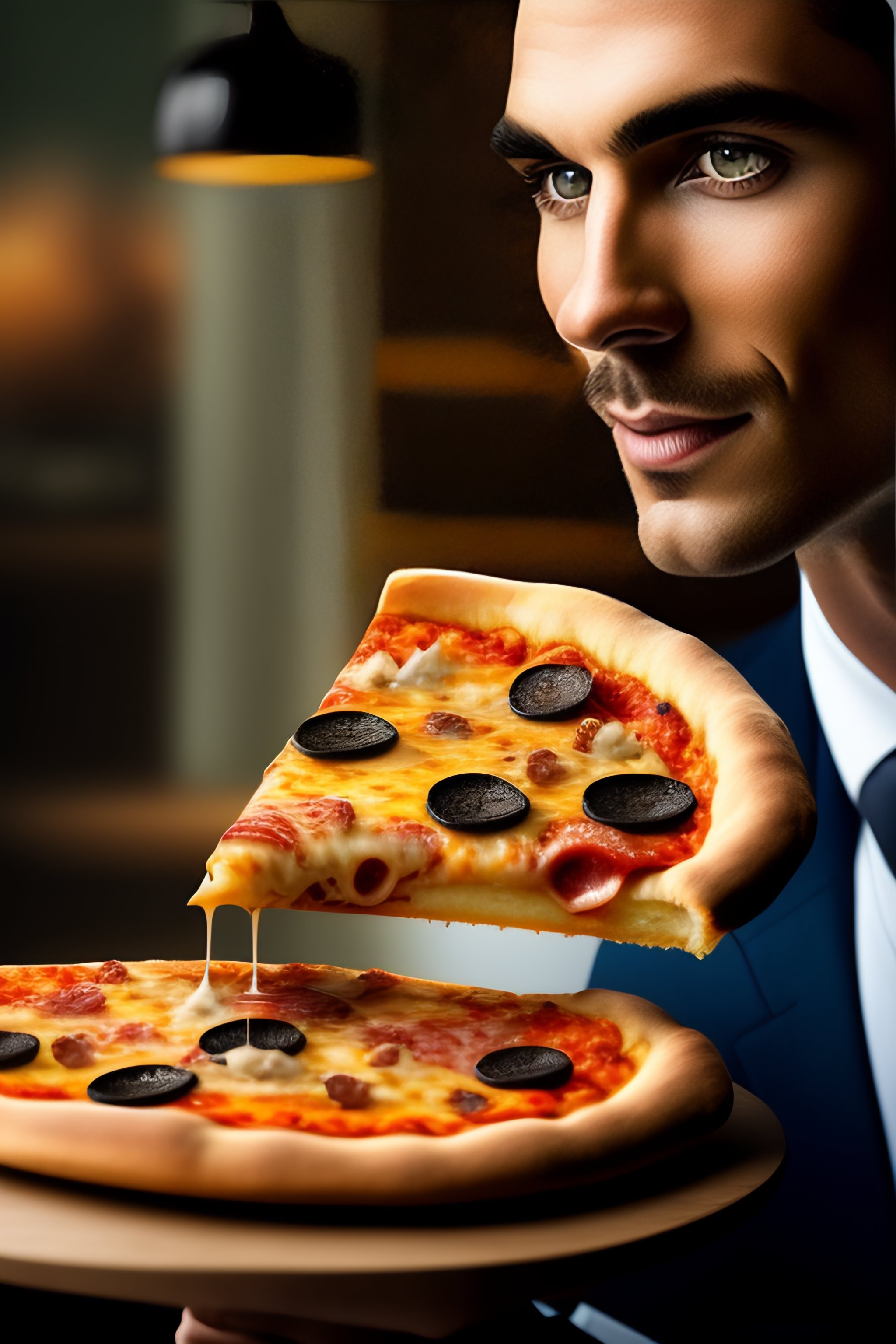 Lexica - A pizza eating humans