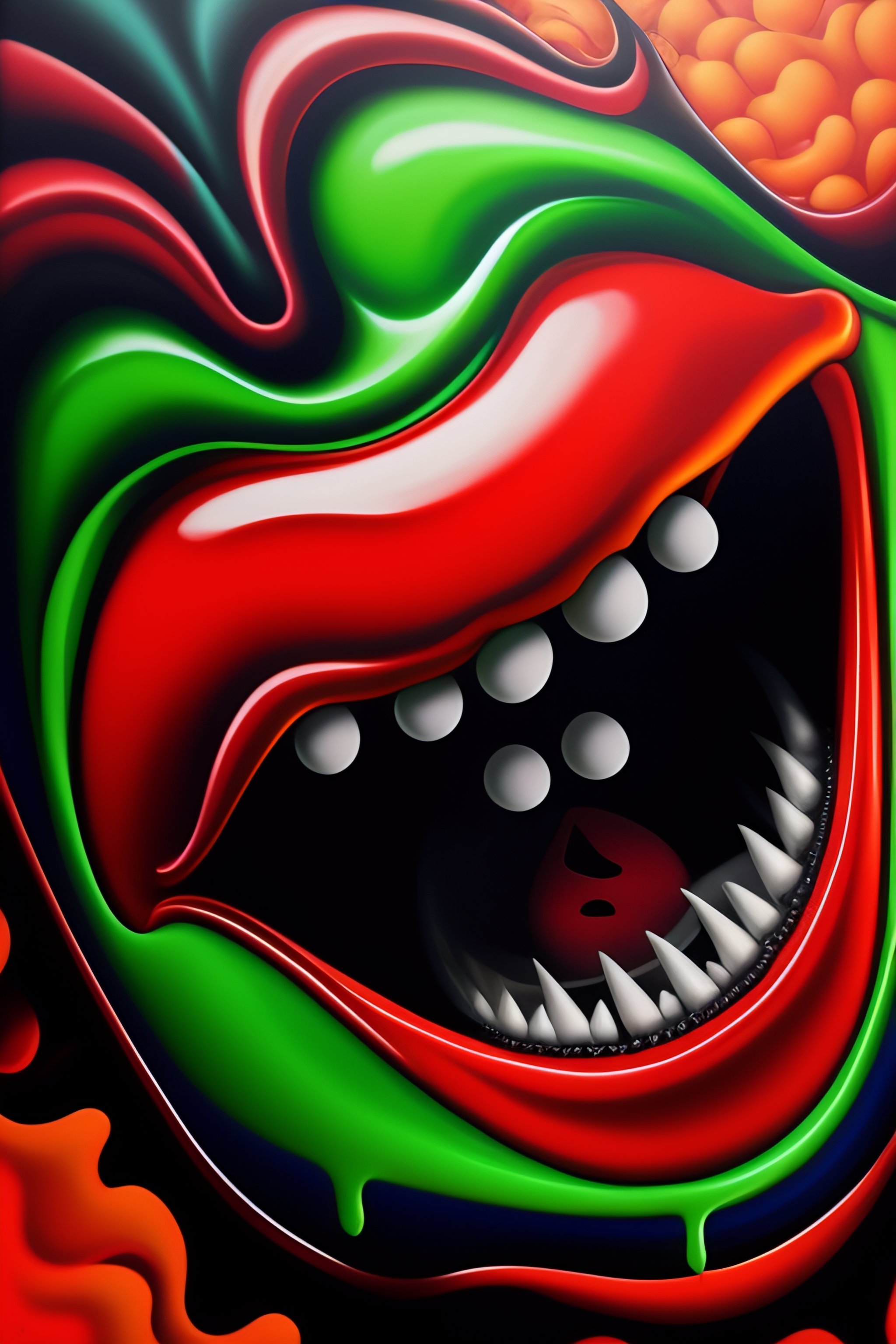 Lexica - Scary clown, big tooths, red mouth, stephen king , penniwise ...