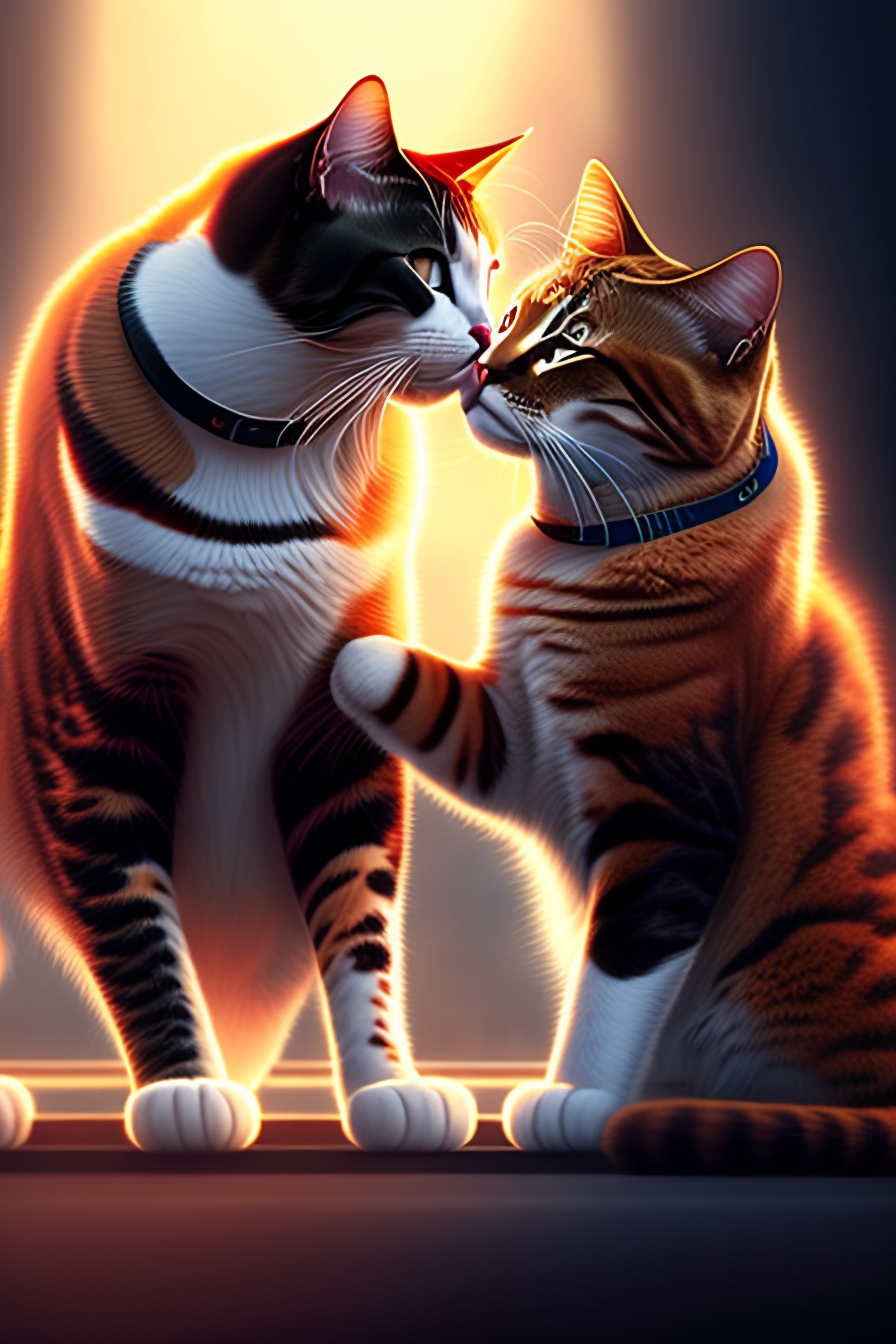 Lexica - Cats in mma