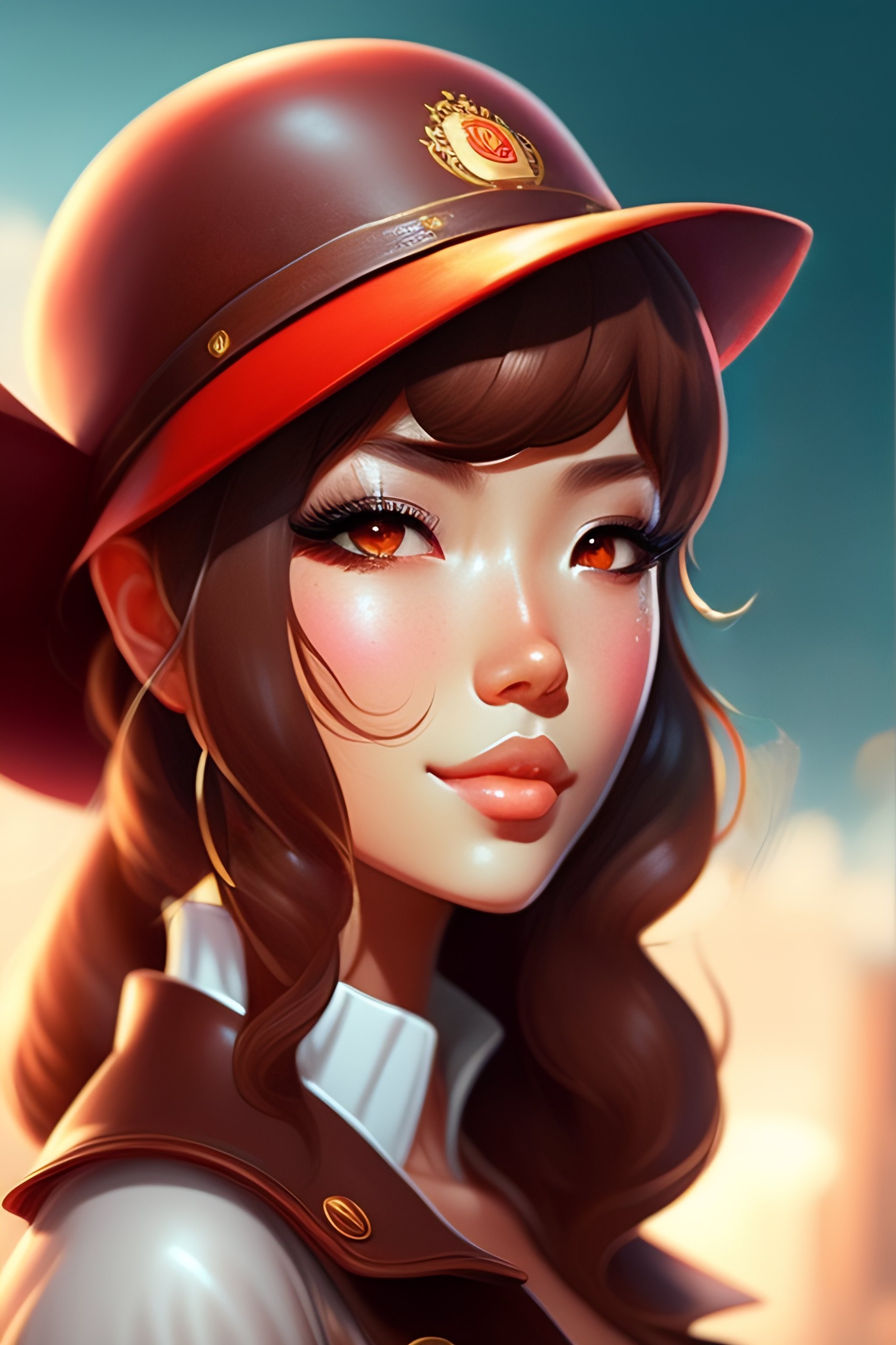 Lexica - Personification of chocolate cupcake, cute hats, digital ...