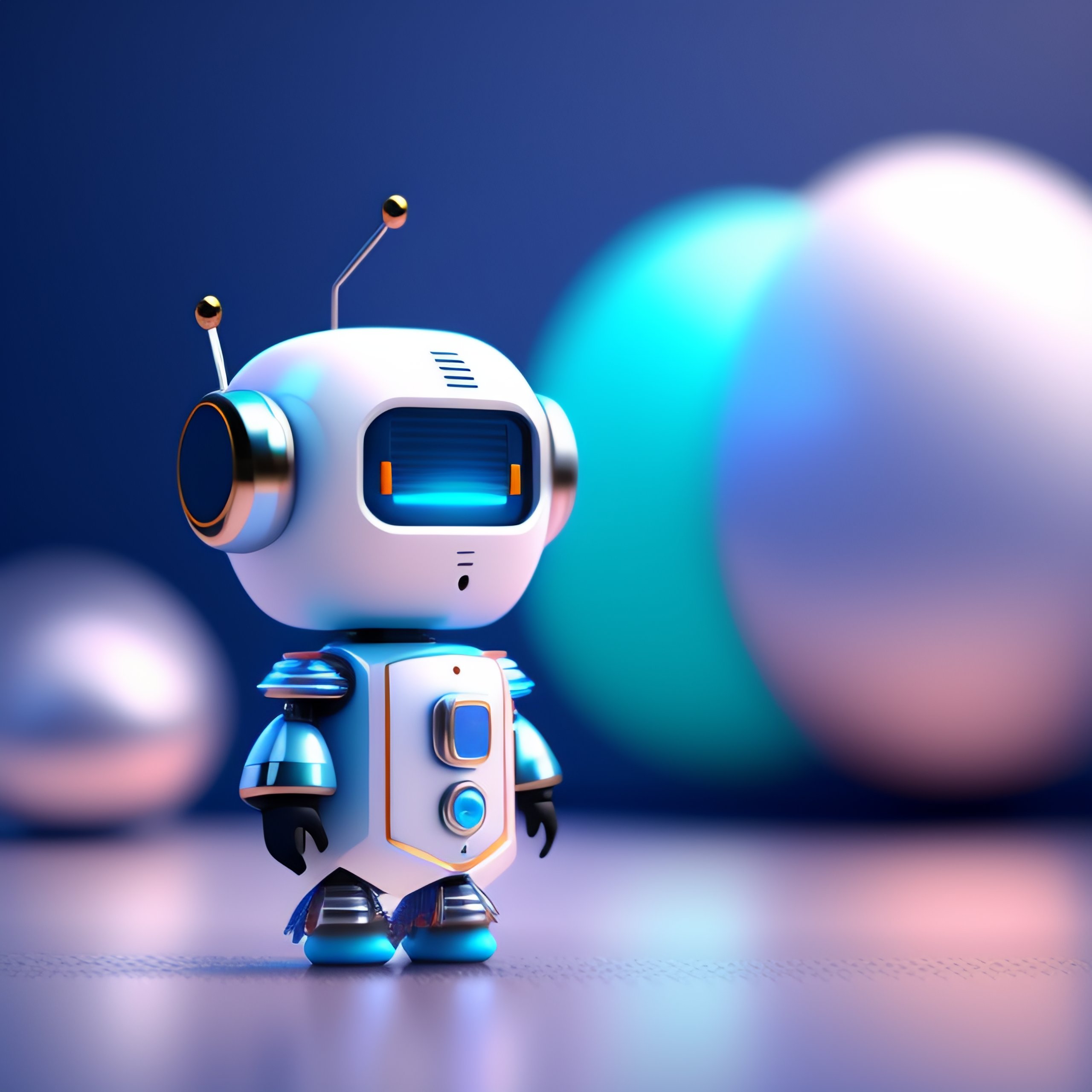 Lexica - Mini frozen robot that help sending data, data transmissions ...